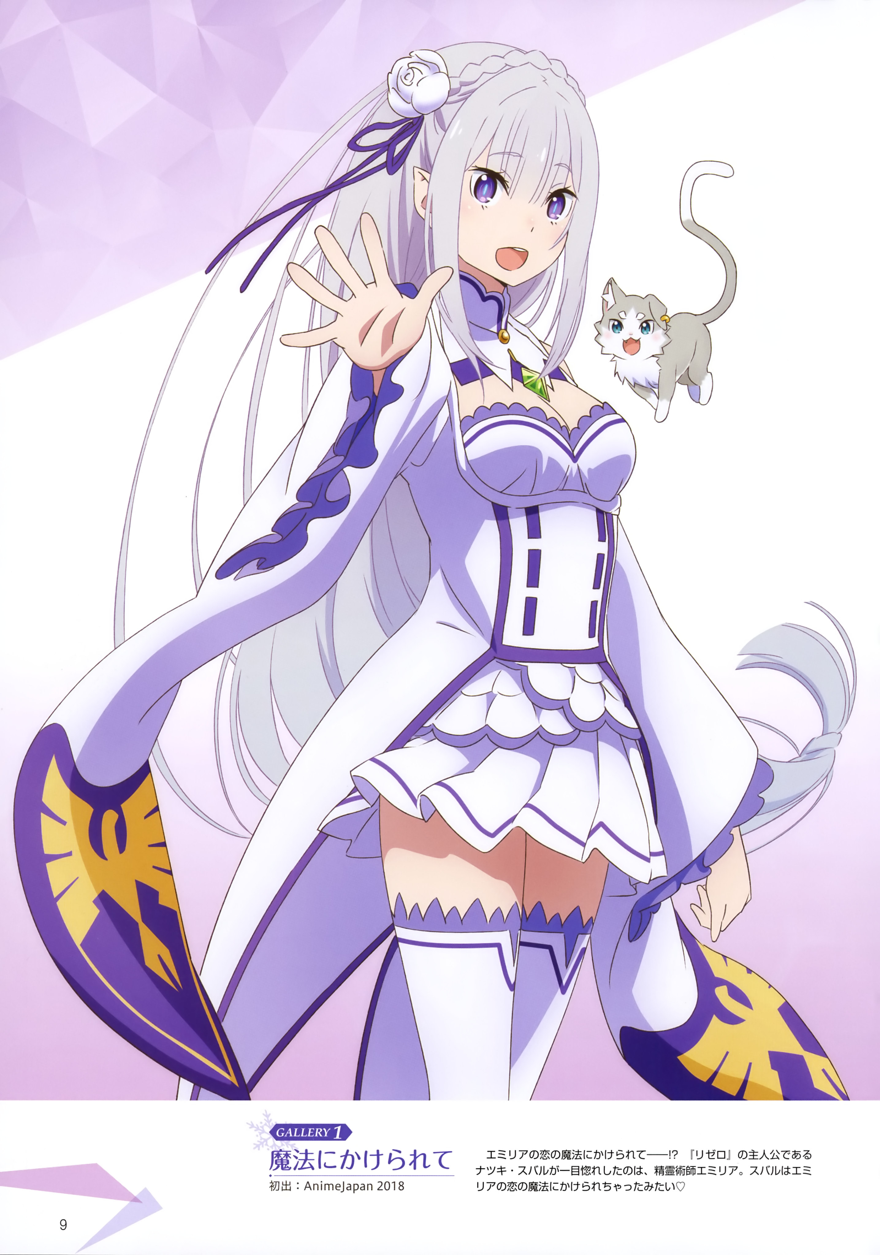 re:zero kara hajimeru isekai seikatsu emilia (re zero) pack (re zero ...