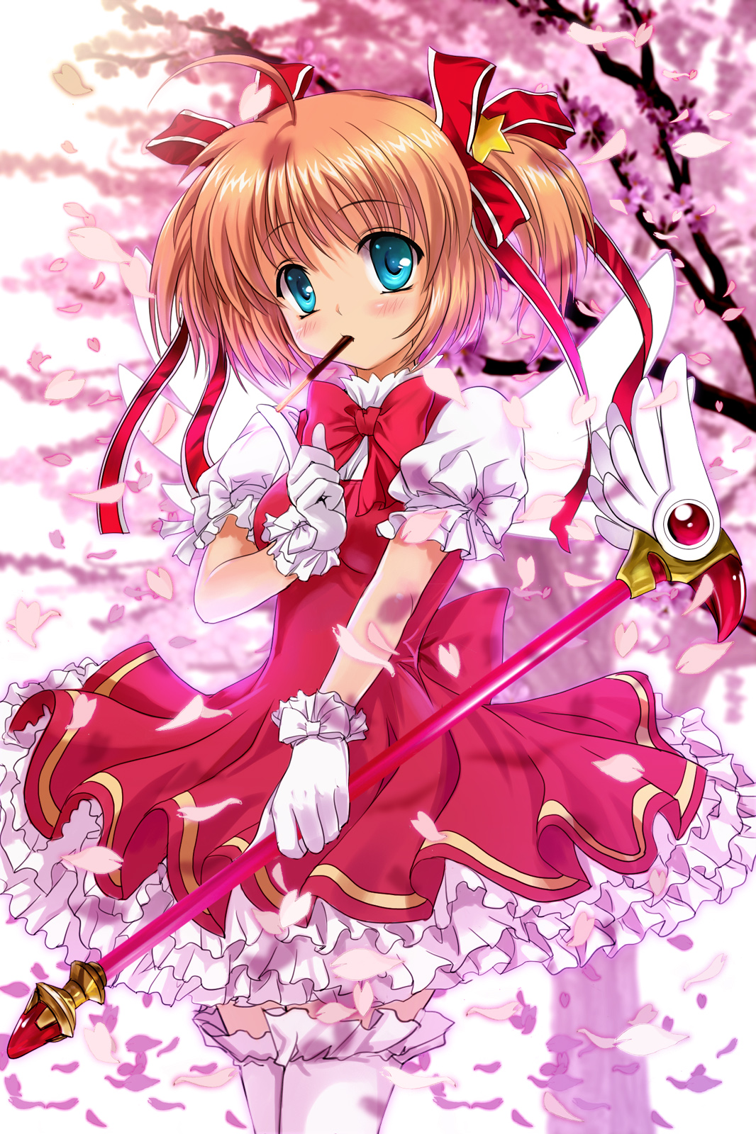 moonknives card captor sakura little busters! kamikita komari cosplay ...