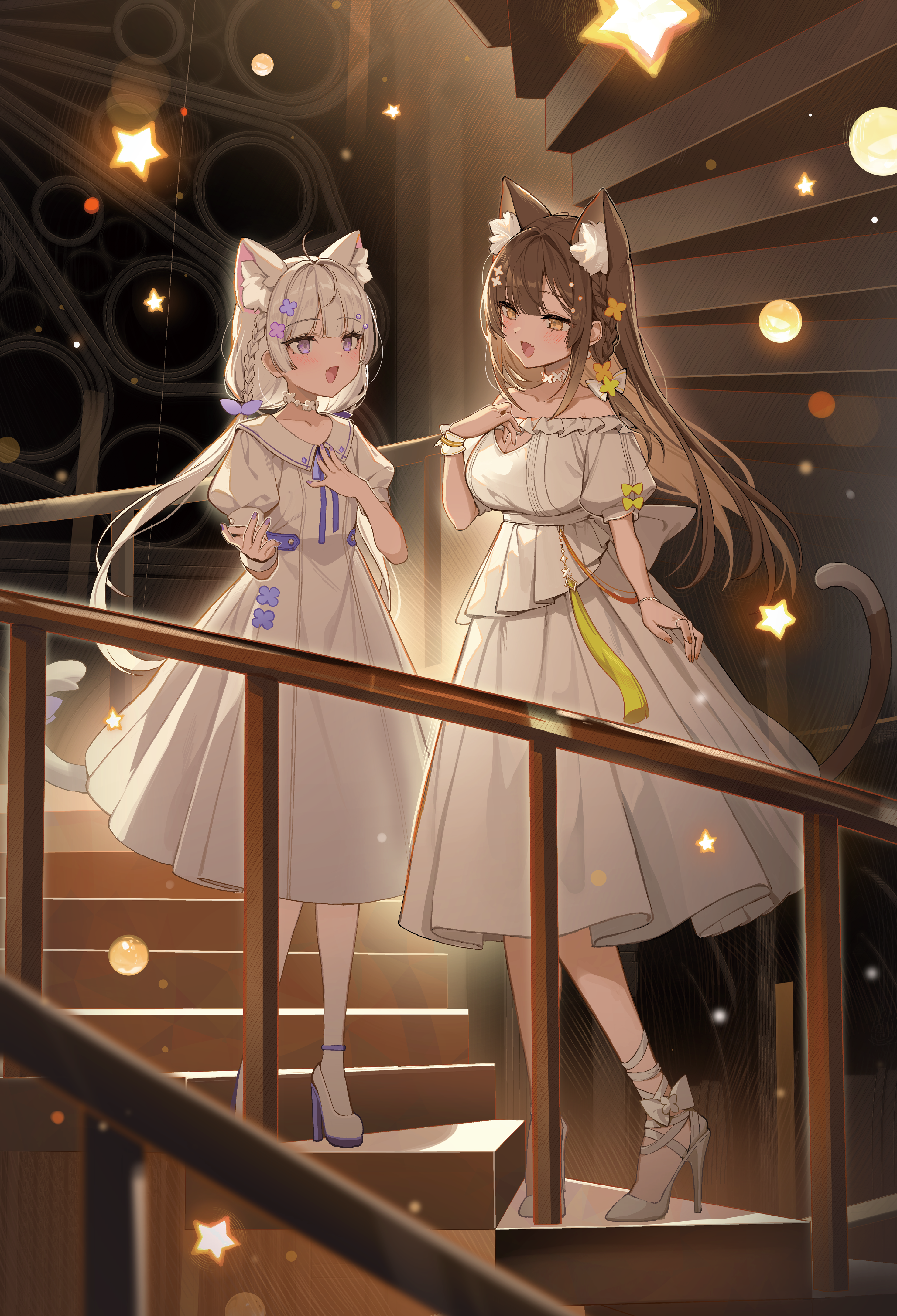 icomochi emori miku project animal ears dress heels nekomimi no bra ...