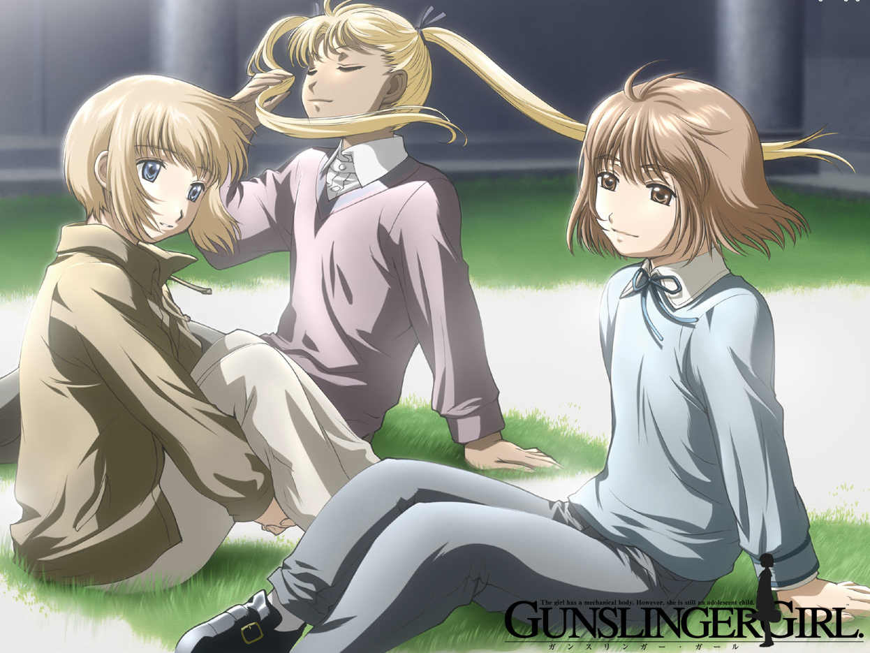 aida yuu gunslinger girl henrietta (gunslinger girl) rico (gunslinger ...