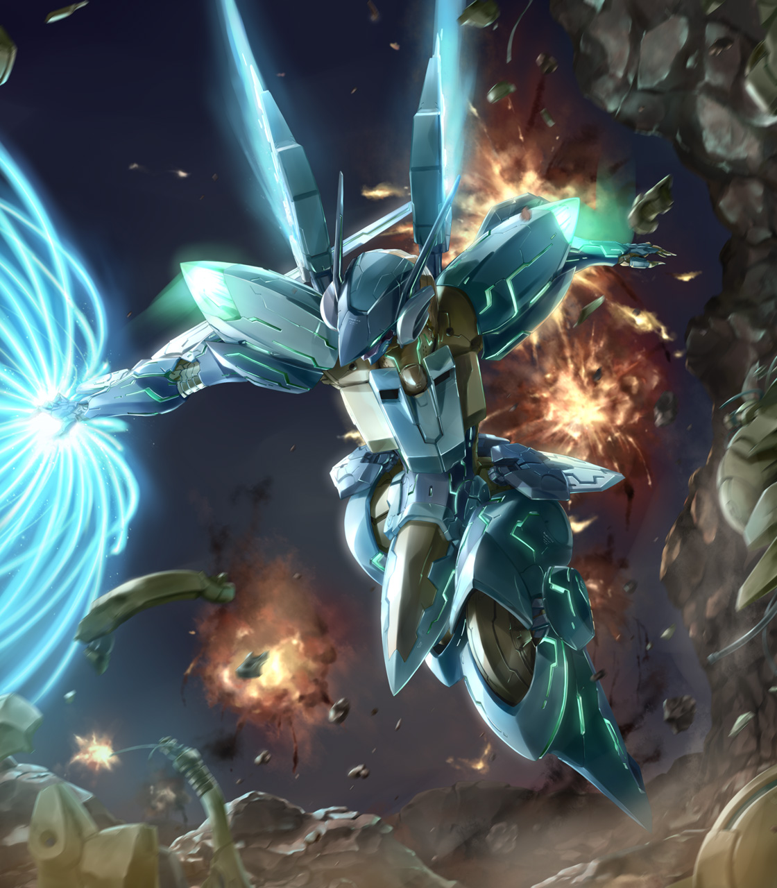 tomo (machinemess) zone of the enders jehuty mecha | #113853 | yande.re