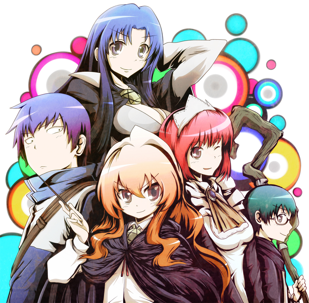 drpow toradora! zero no tsukaima aisaka taiga kawashima ami kitamura ...