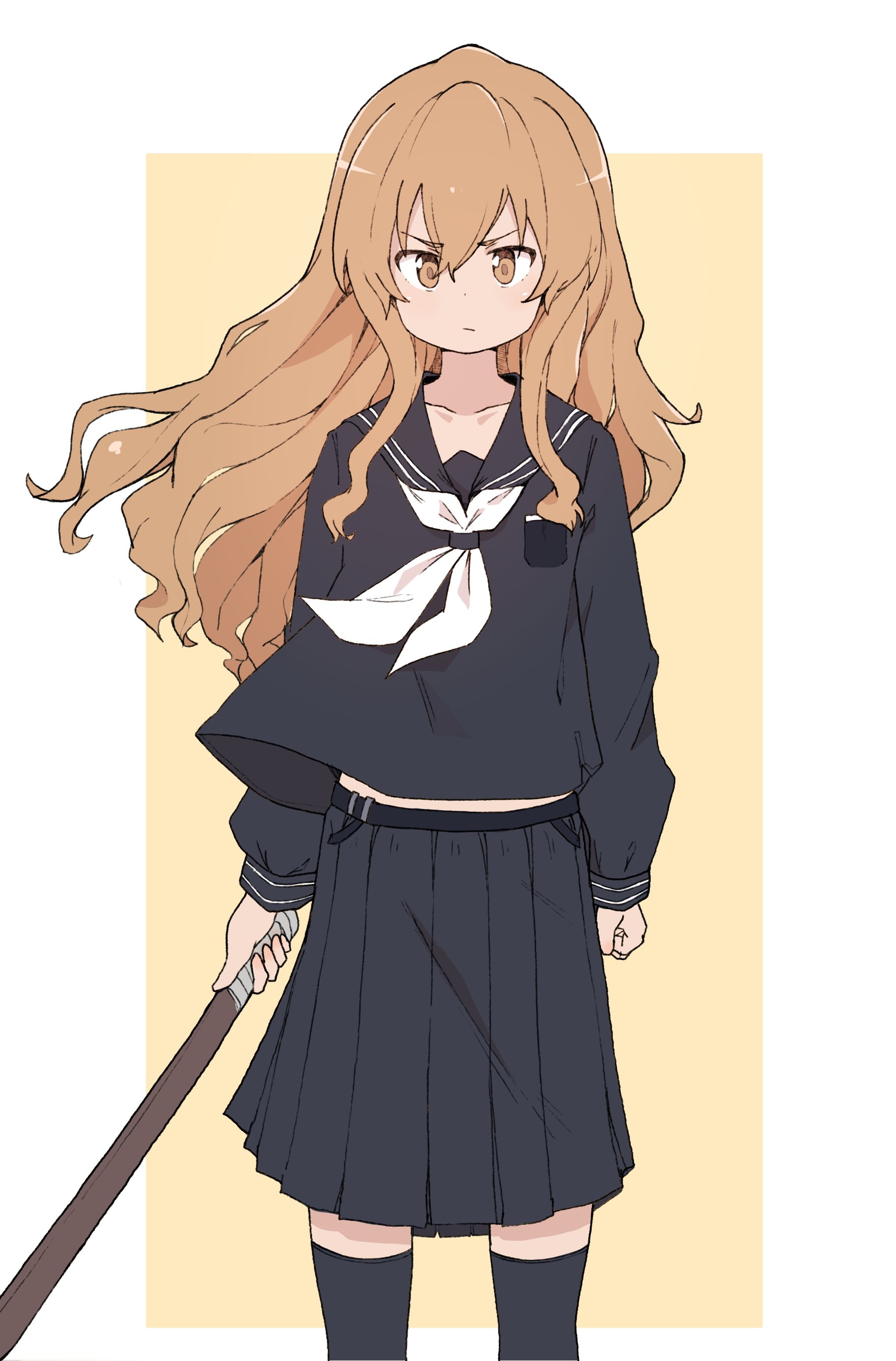 s10021 toradora! aisaka taiga seifuku sword thighhighs | #901967 | yande.re