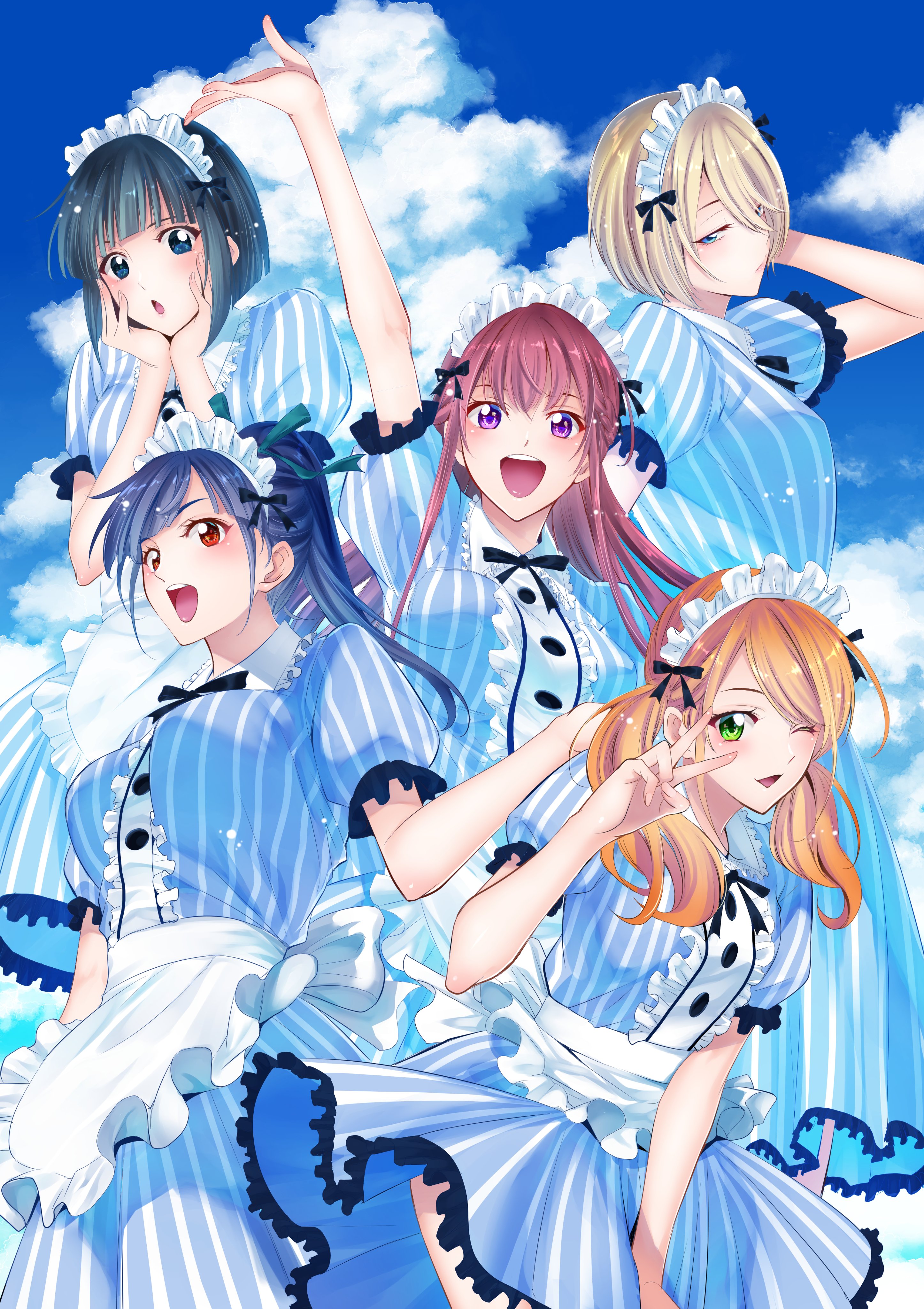 /megami no café terrace | yande.re