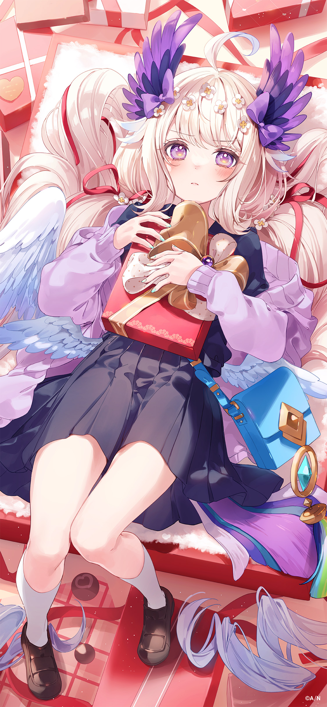 a20 (atsumaru) nijisanji nijisanji en enna alouette seifuku sweater ...