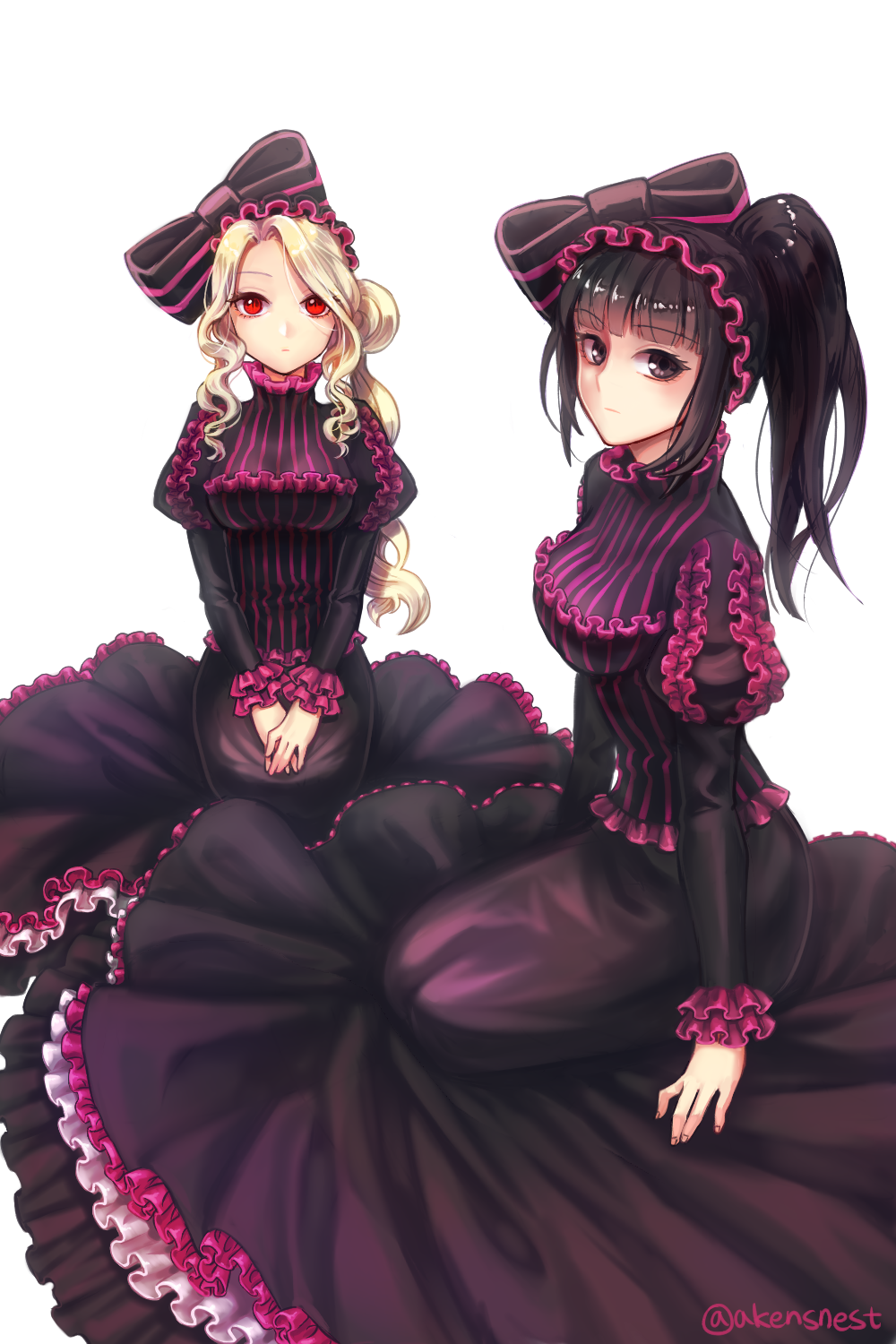 aken overlord narberal gamma shalltear bloodfallen dress | #325034 ...