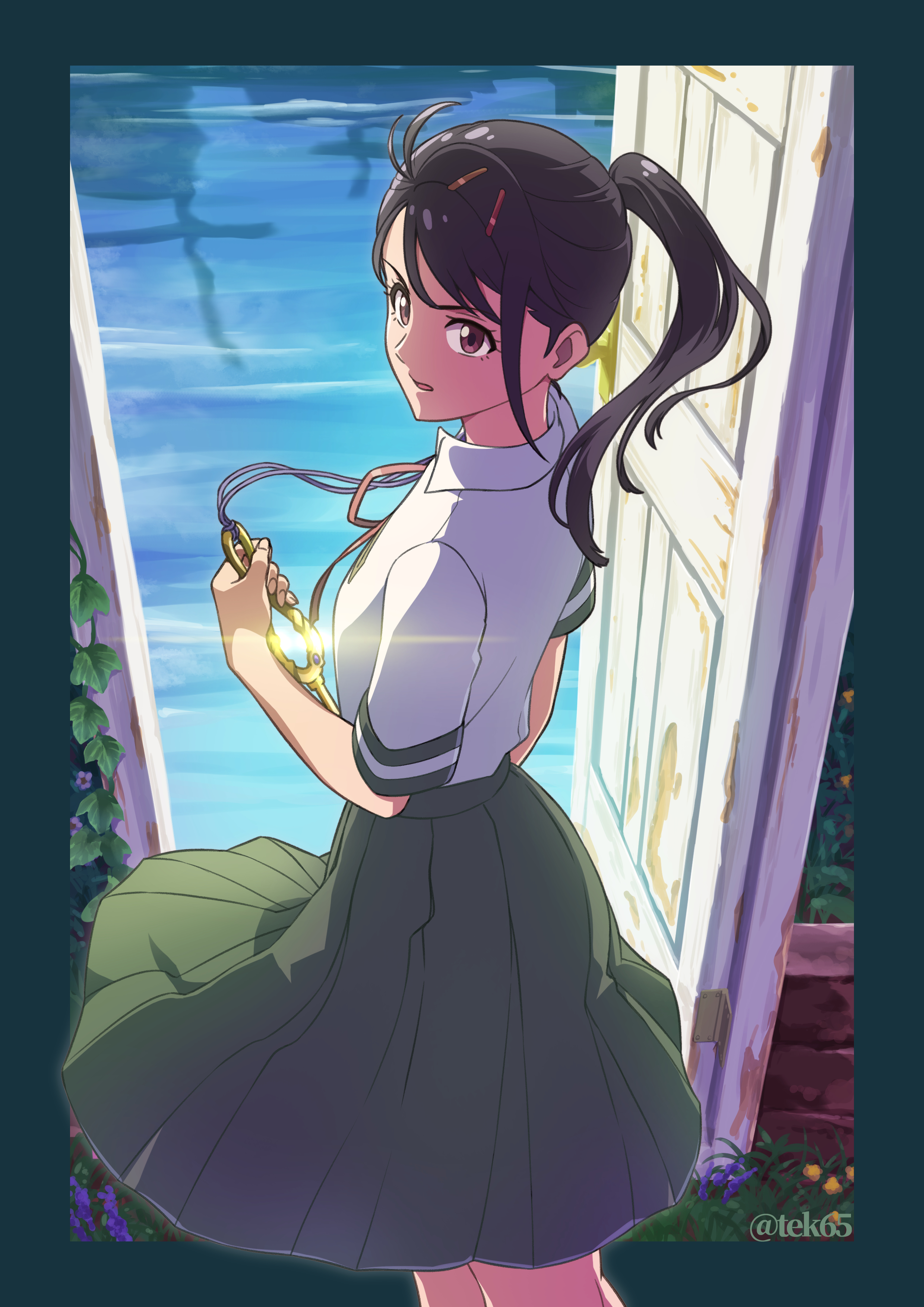 girugiru (tektonics6588) suzume no tojimari iwato suzume seifuku ...