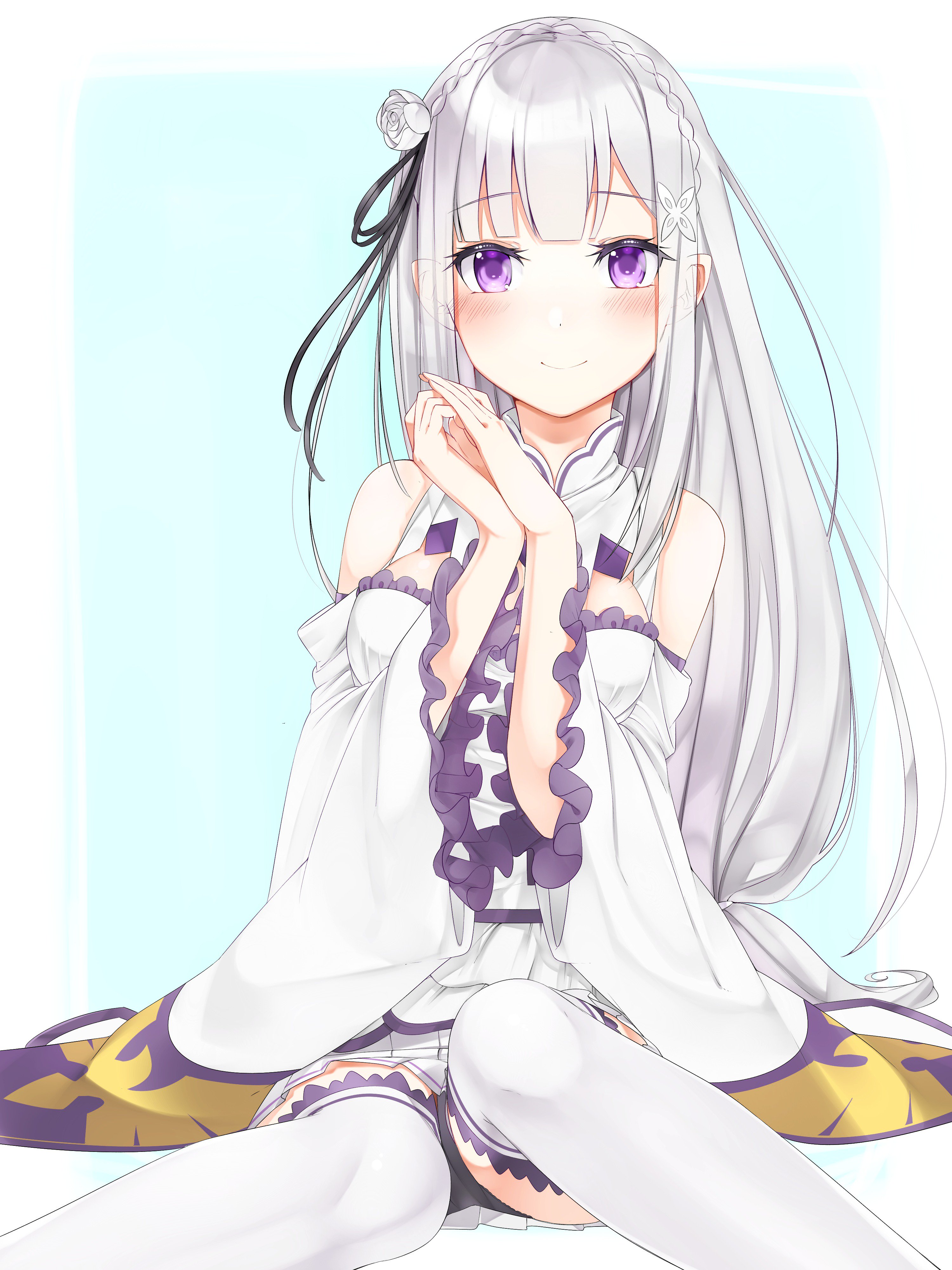 nezumi doshi re:zero kara hajimeru isekai seikatsu emilia (re zero) elf ...