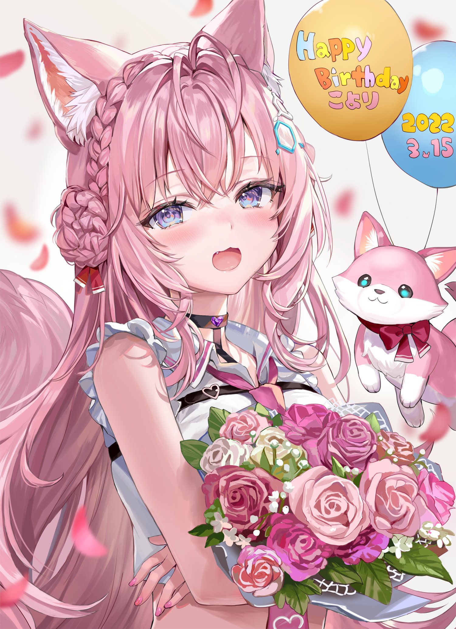 momoko (momopoco) hololive hakui koyori animal ears | #942328 | yande.re