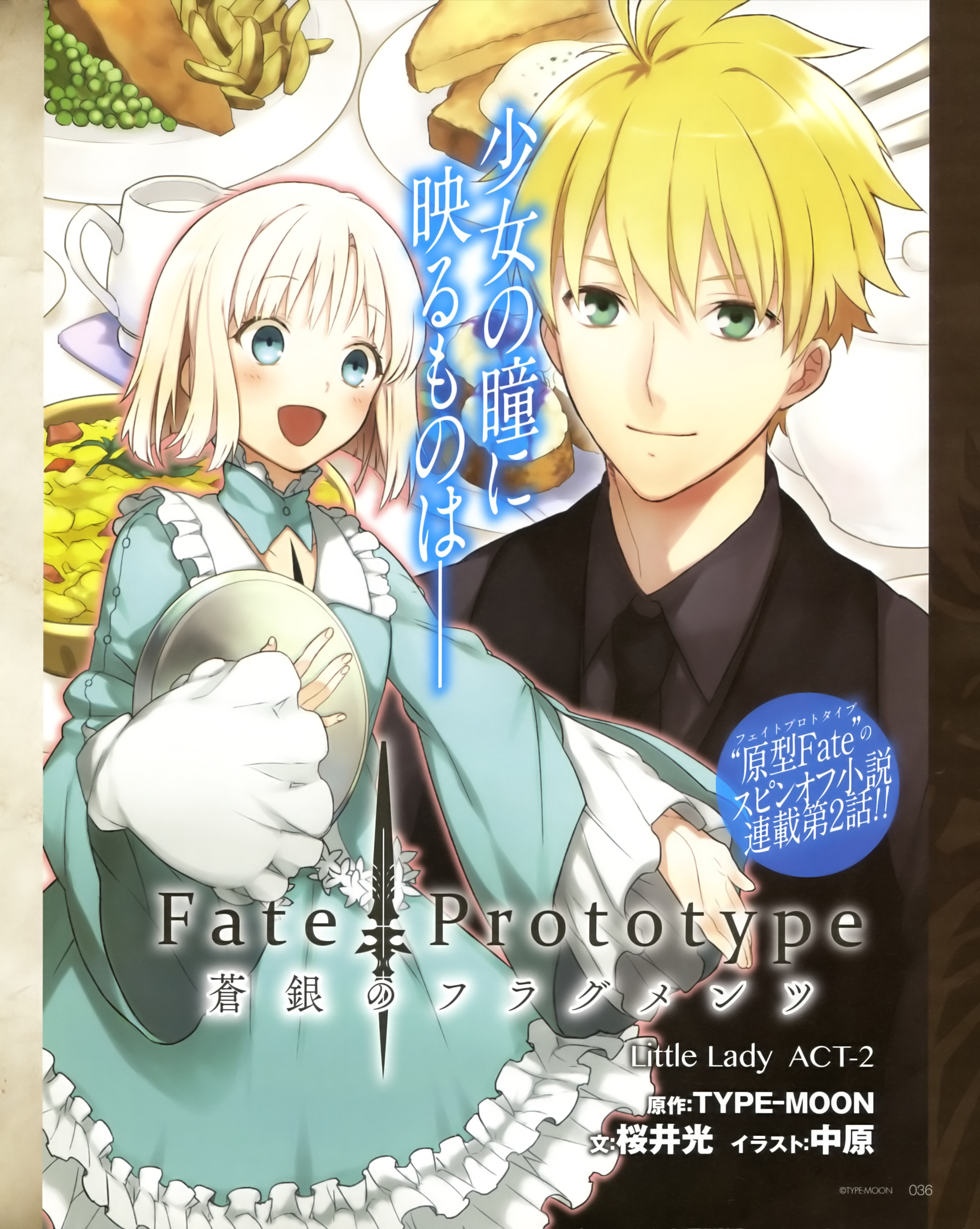 type-moon nakahara fate/prototype fate/prototype: fragments of blue and ...
