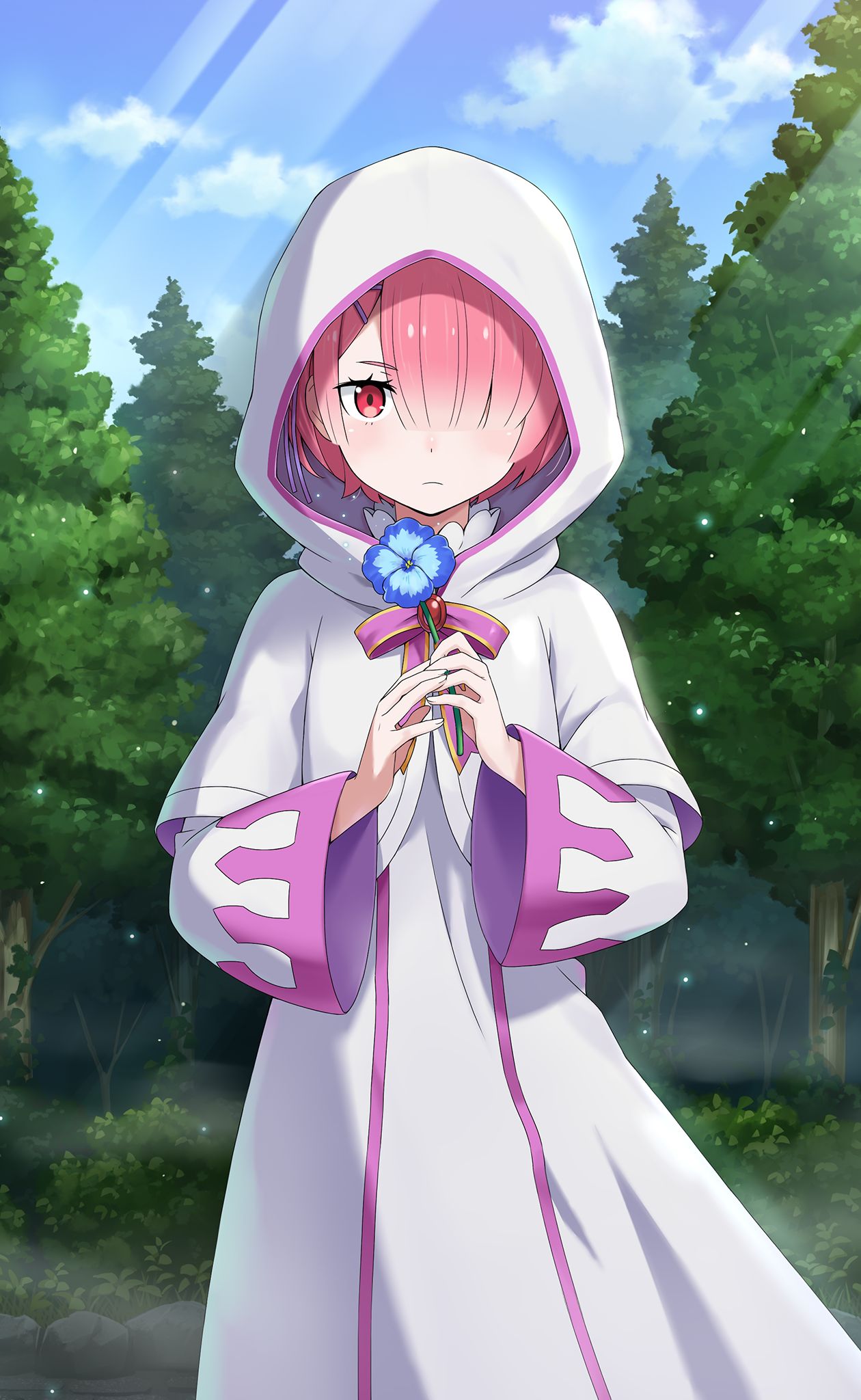 re zero kara hajimeru isekai seikatsu ram (re zero) robe tagme ...