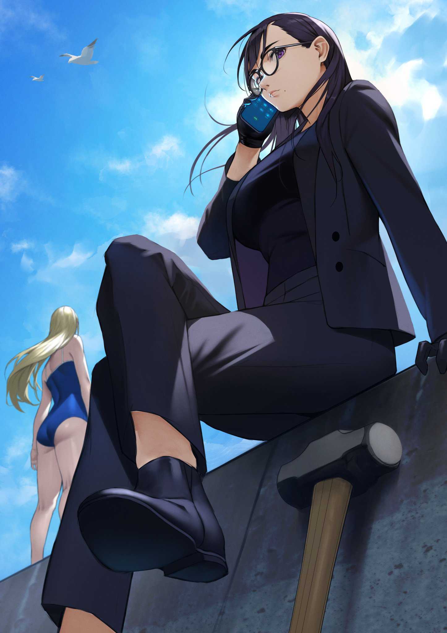 yoshio (55level) summertime render kofune ushio minakata hizuru ass ...