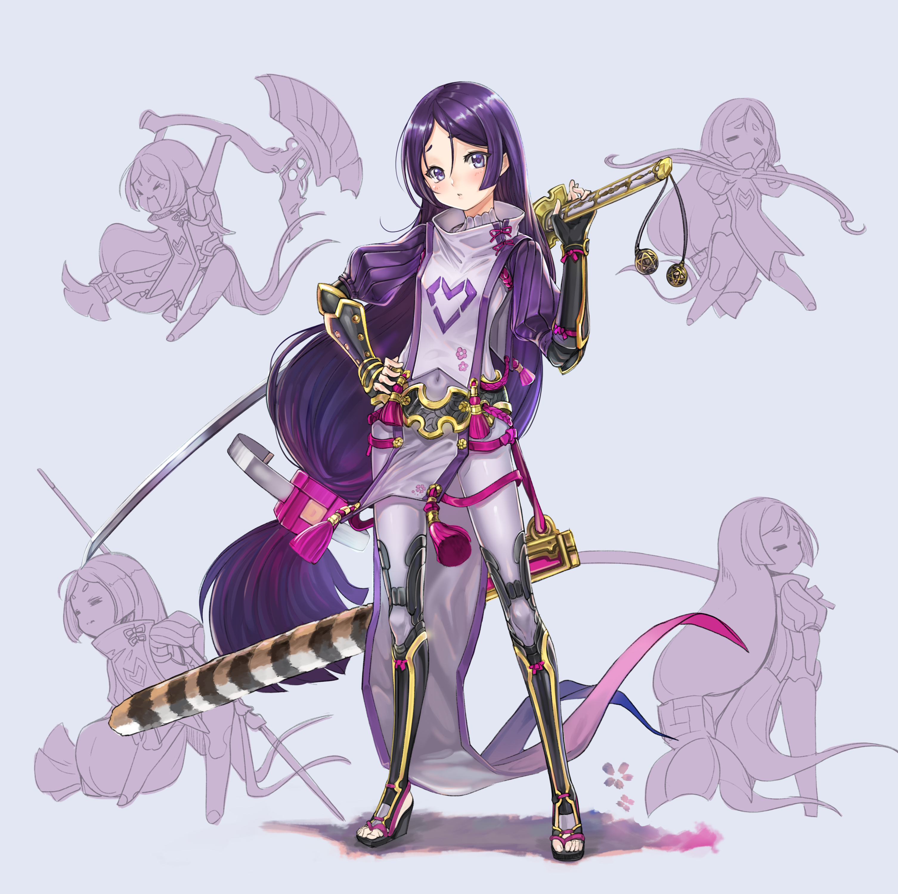 hellma123 fate/grand order minamoto no raikou (fate/grand order) armor ...