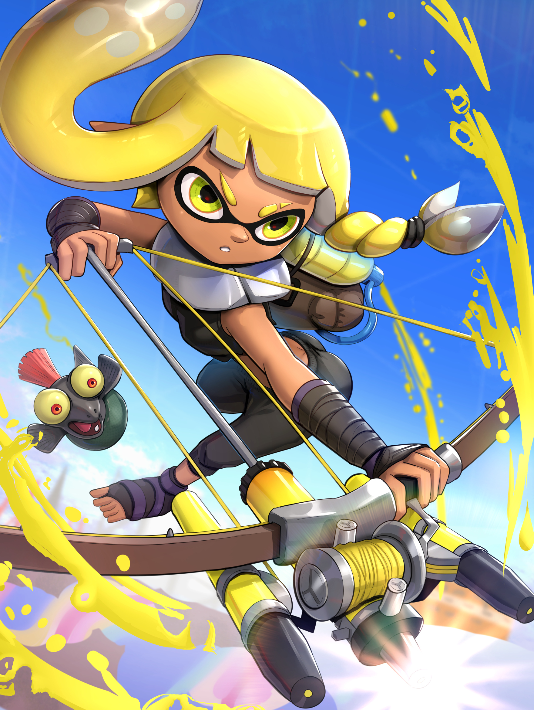 gonzarez splatoon splatoon 3 agent 3 (splatoon 3) salmonid smallfry ...
