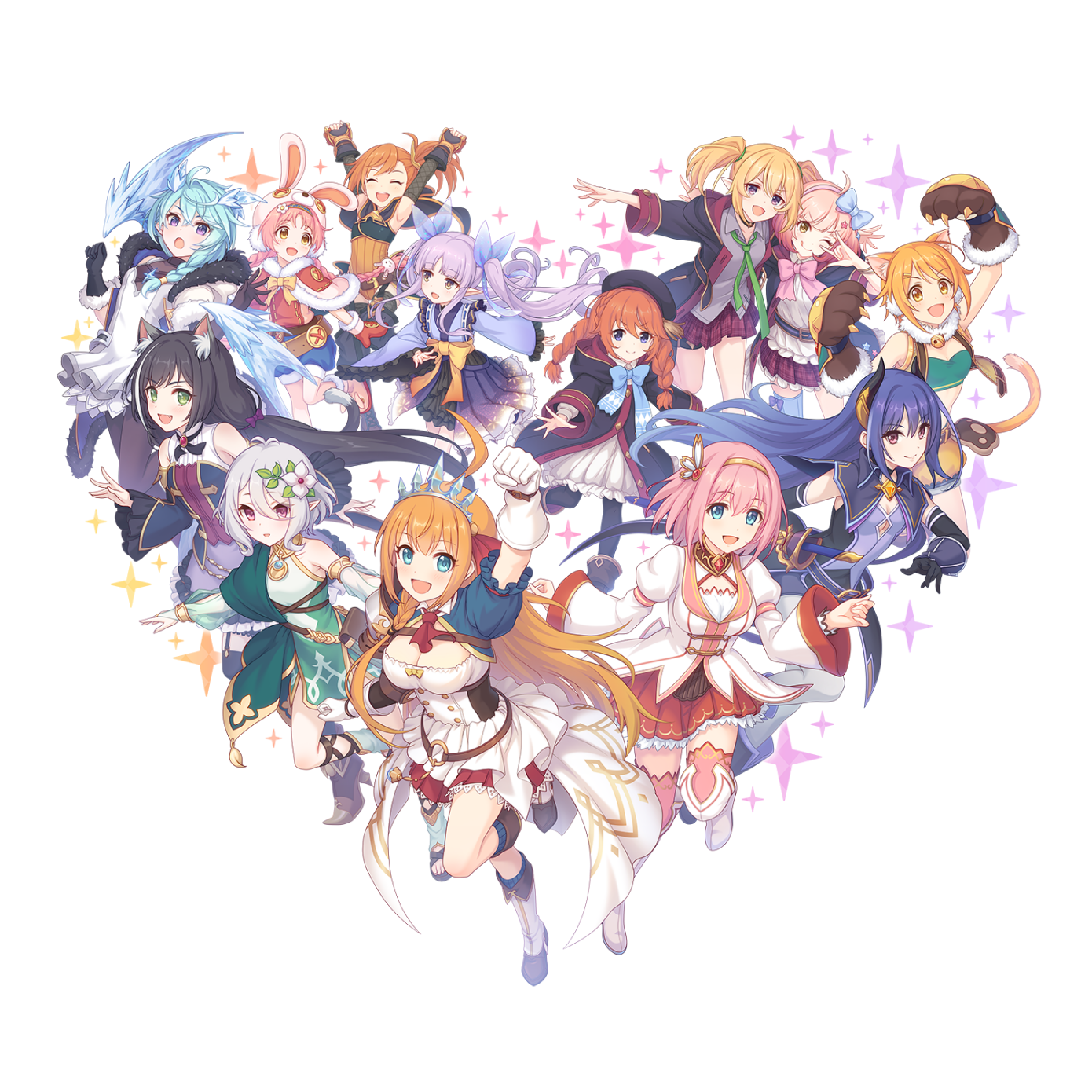 cygames princess connect! princess connect! re:dive animal ears bunny ...