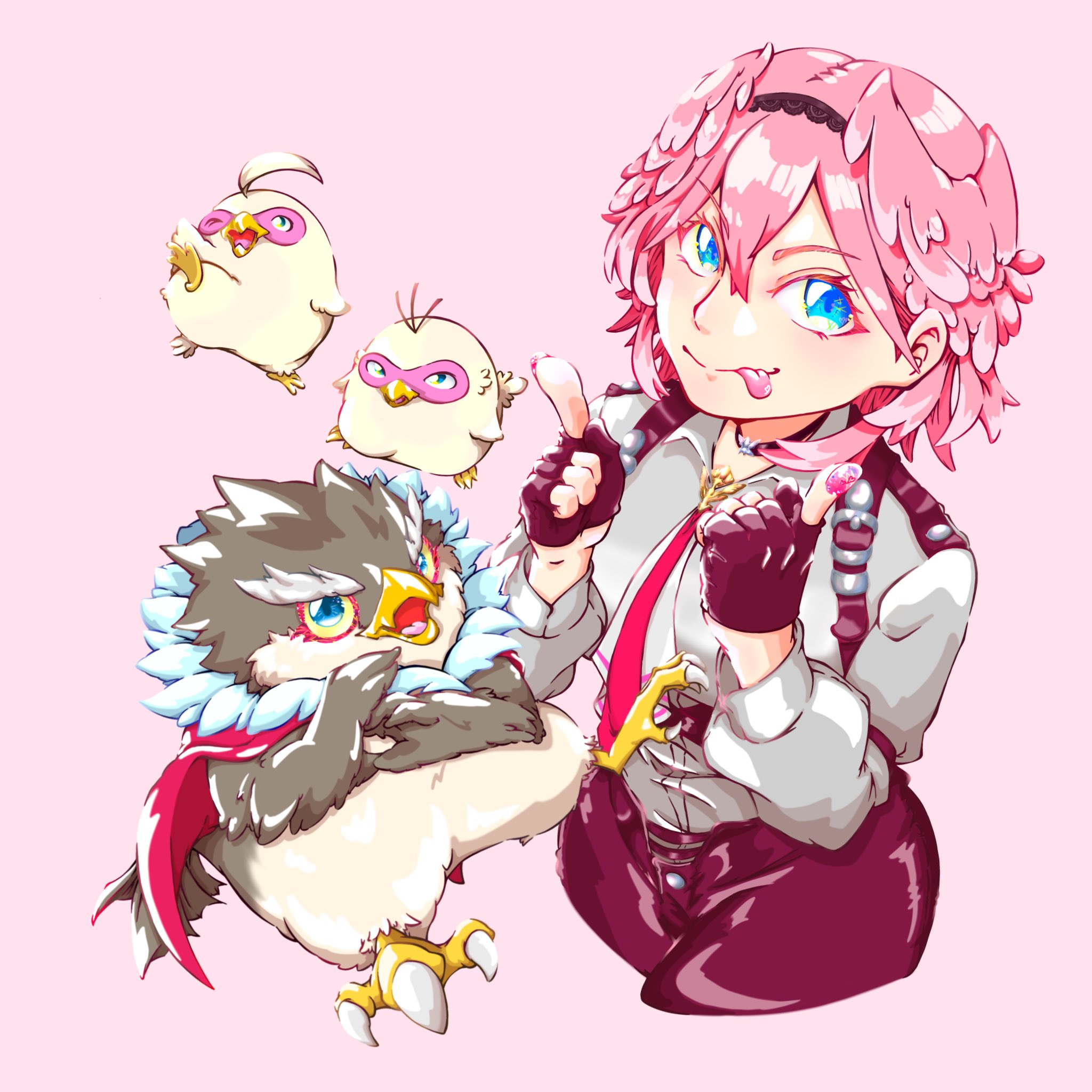 moon hiroaka hololive ganmo (takane lui) takane lui tsukune (takane lui ...