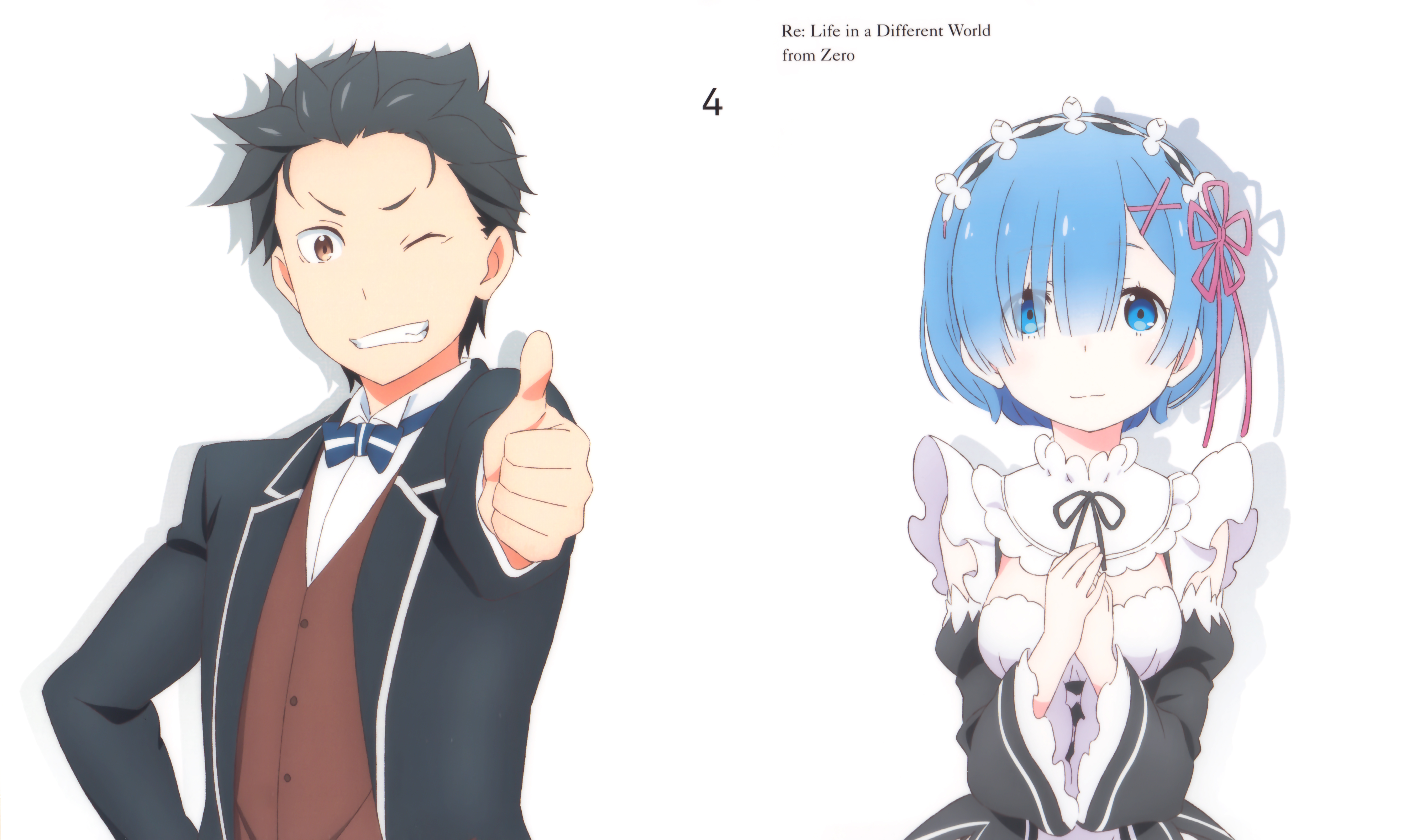 sakai kyuuta re zero kara hajimeru isekai seikatsu natsuki subaru rem ...