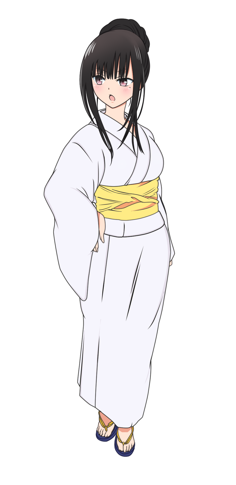 kirasaka mei ayakashi triangle kimono vector trace | #954915 | yande.re