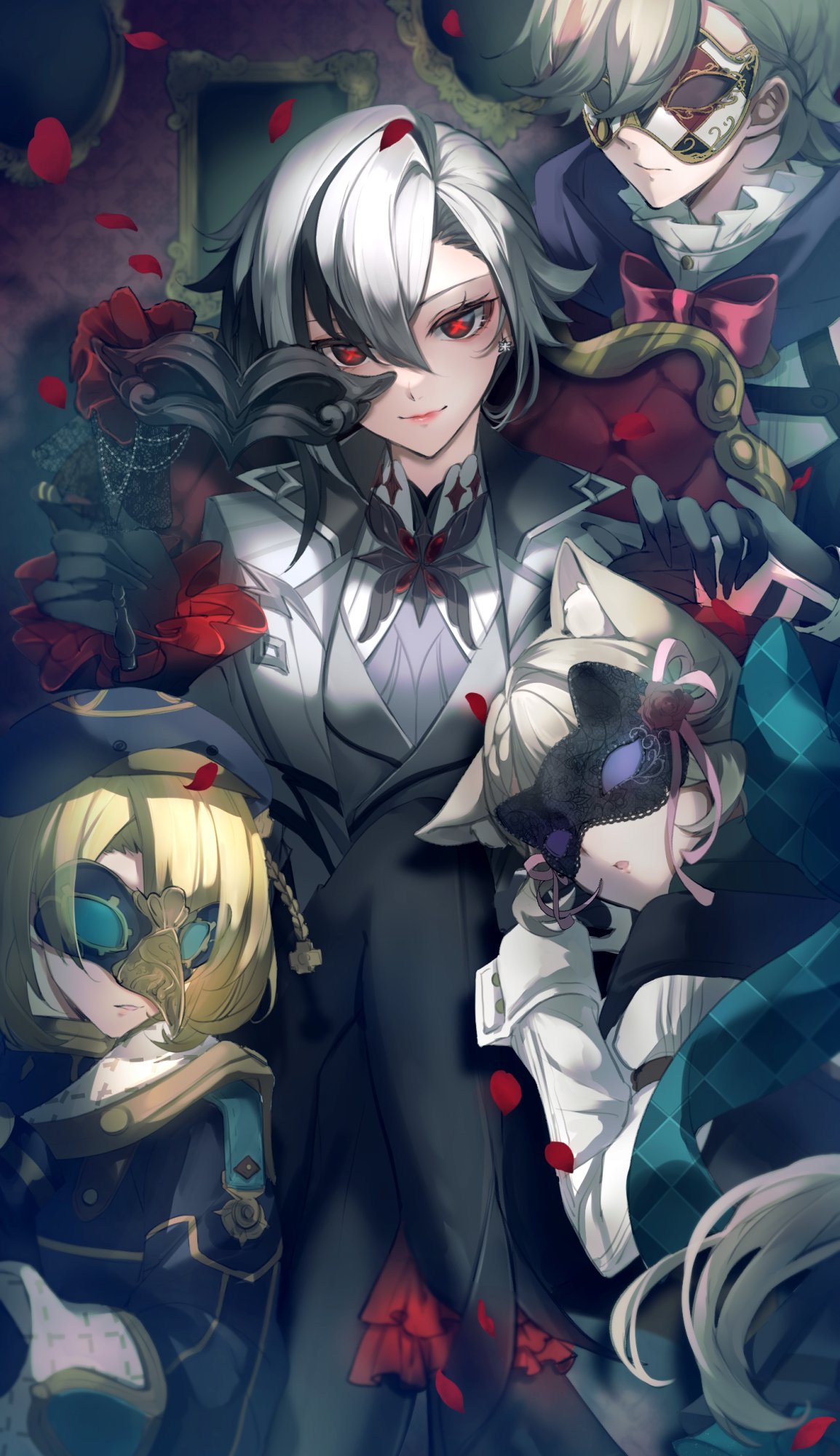 naruka genshin impact arlecchino freminet lynette (genshin impact ...