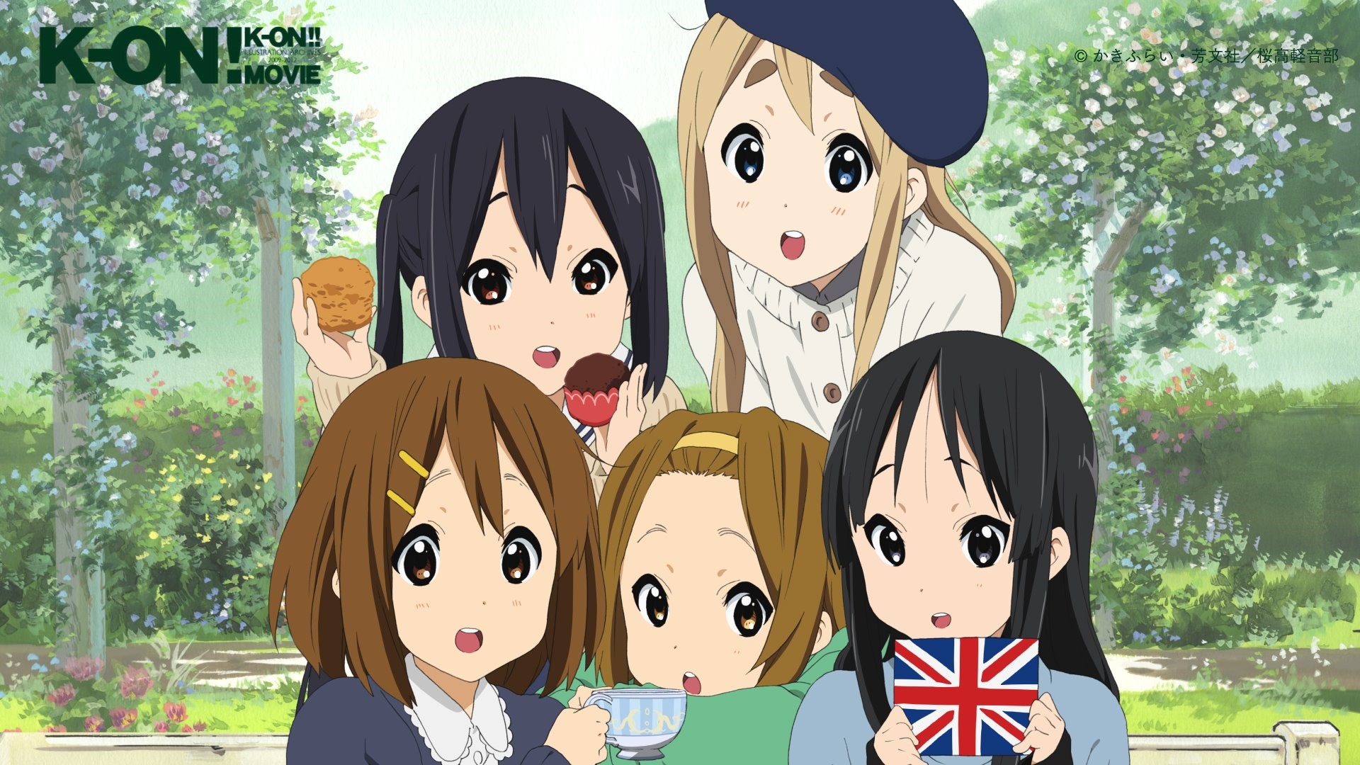horiguchi yukiko k-on! akiyama mio hirasawa yui kotobuki tsumugi nakano ...