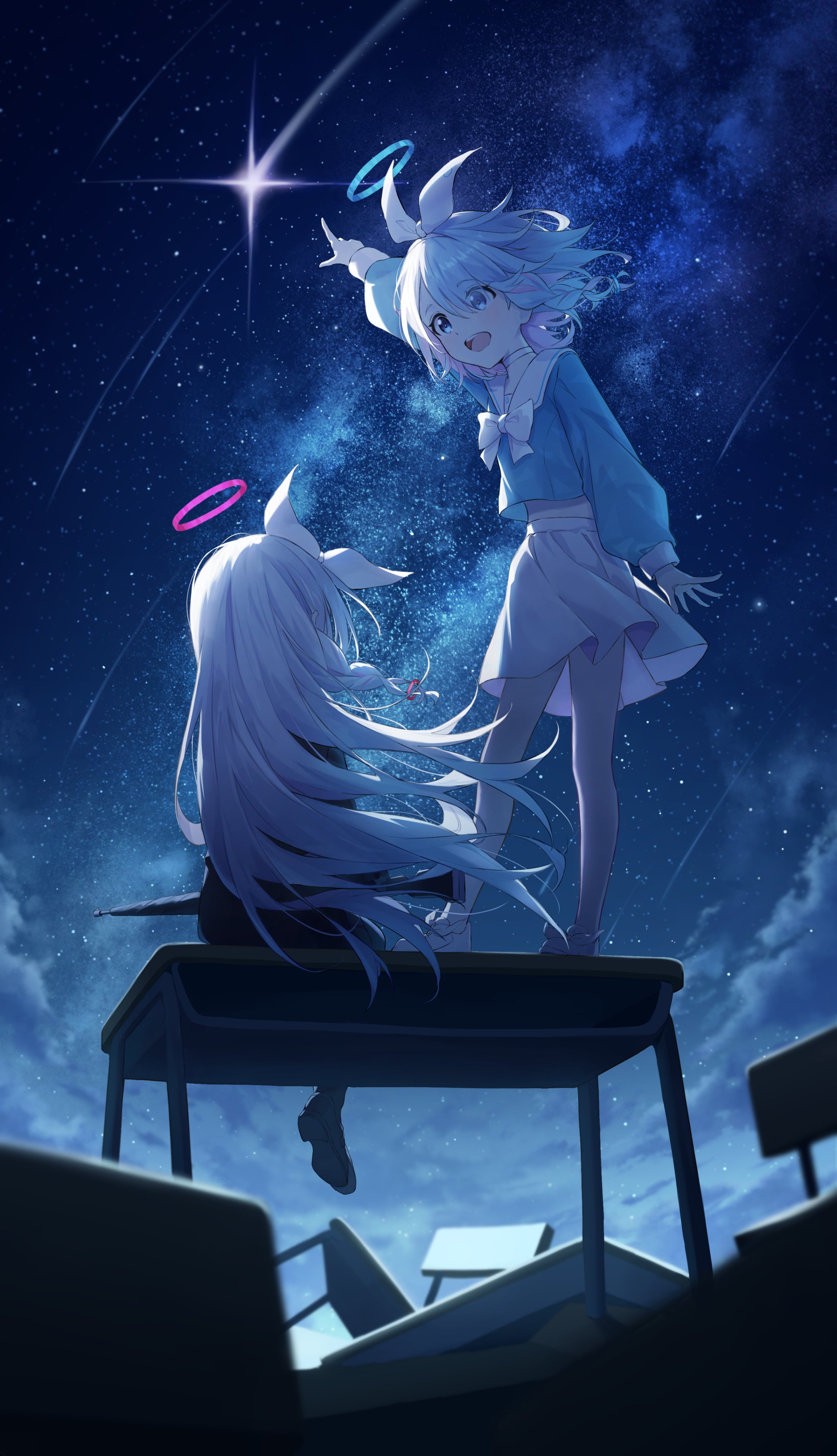 retsu (retsu 3) blue archive arona (blue archive) plana (blue archive ...