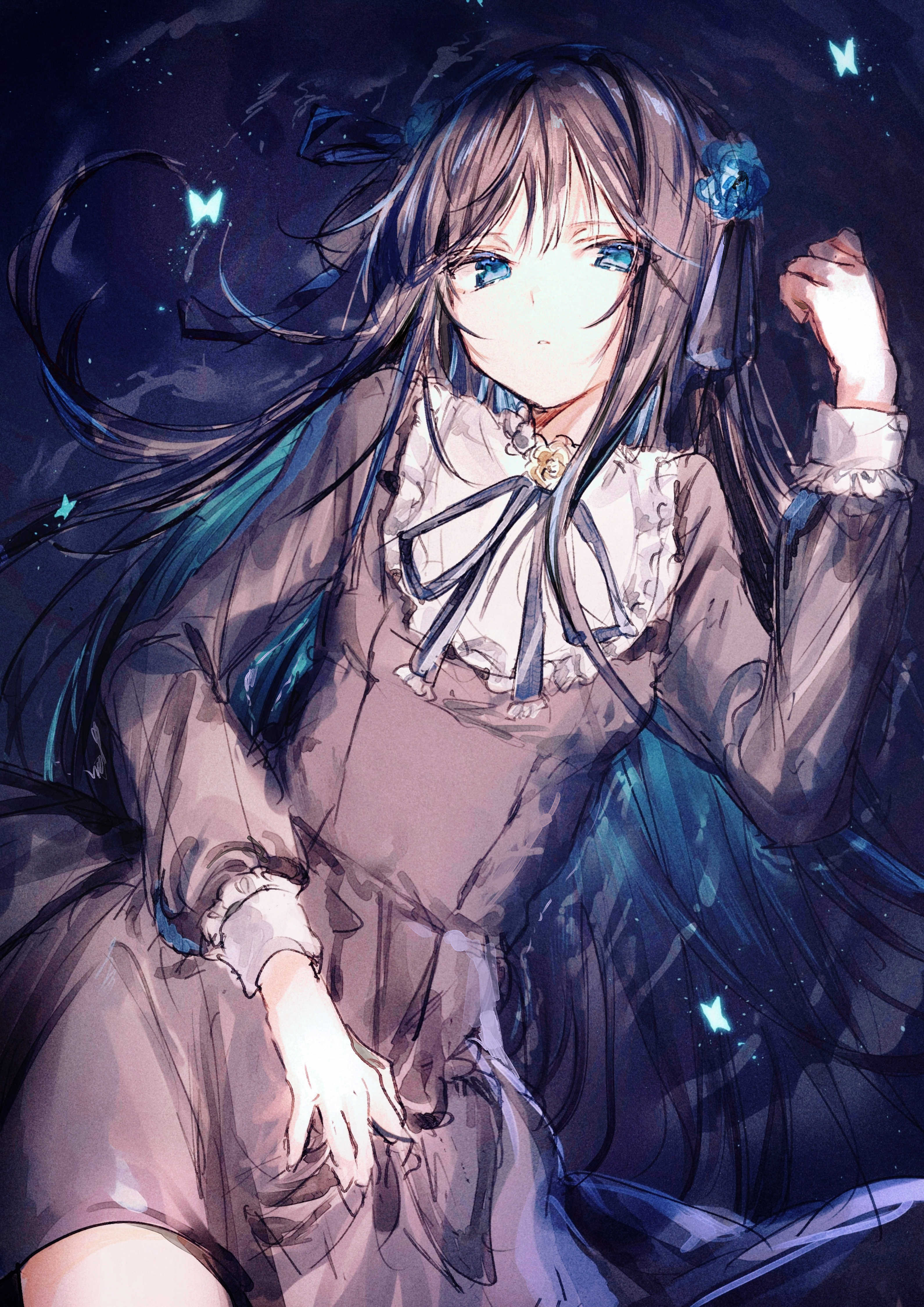 irohatomo arcaea tairitsu (arcaea) dress gothic lolita lolita fashion ...