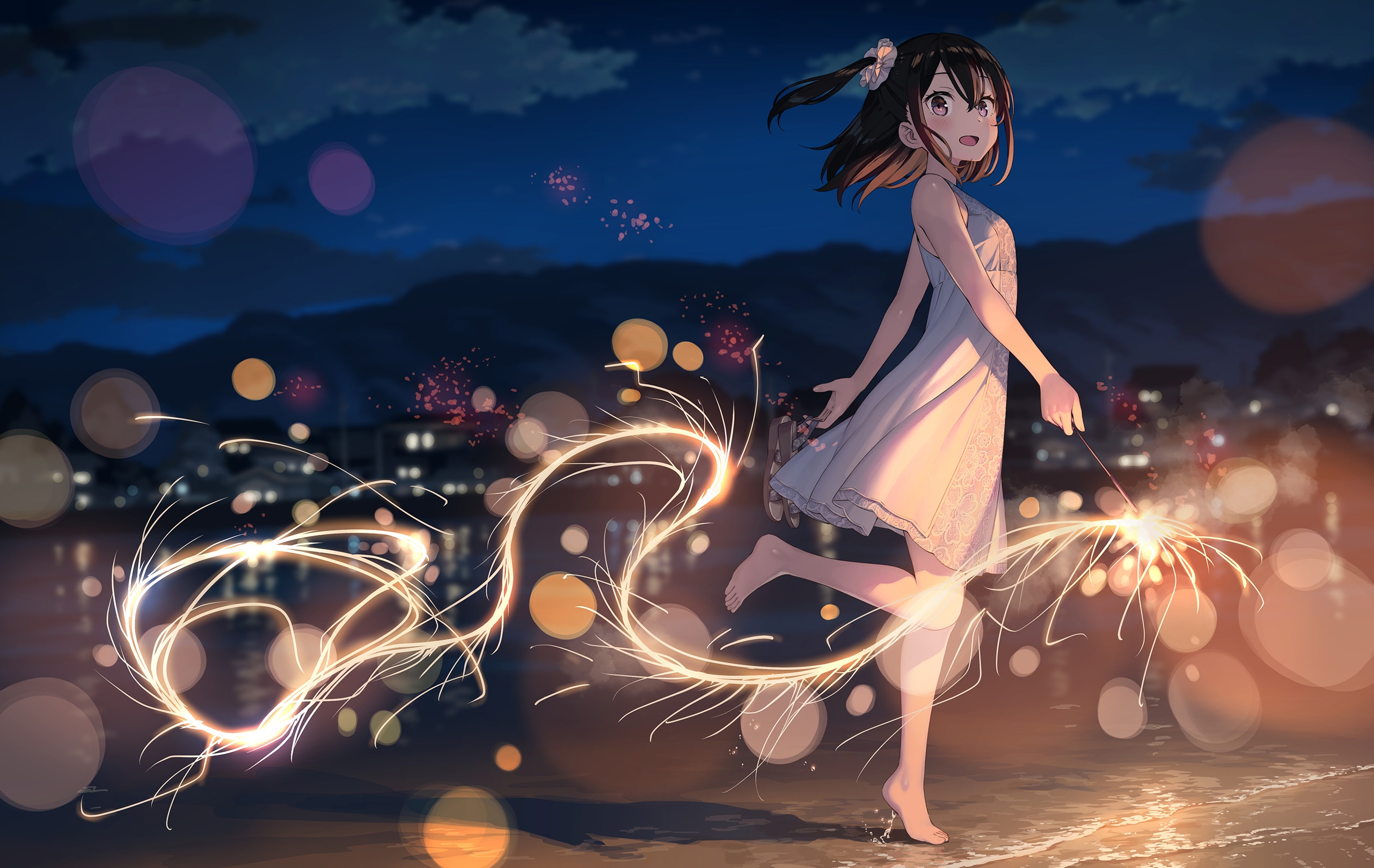 kantoku shizuku (kantoku) dress feet summer dress | #1088014 | yande.re