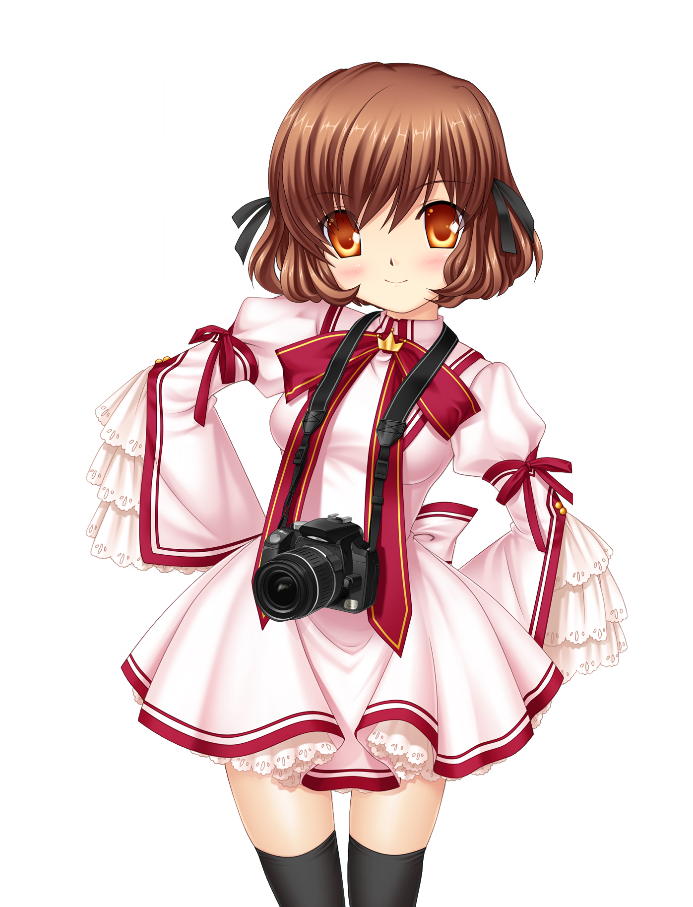 key hinoue itaru rewrite inoue (rewrite) seifuku thighhighs transparent ...