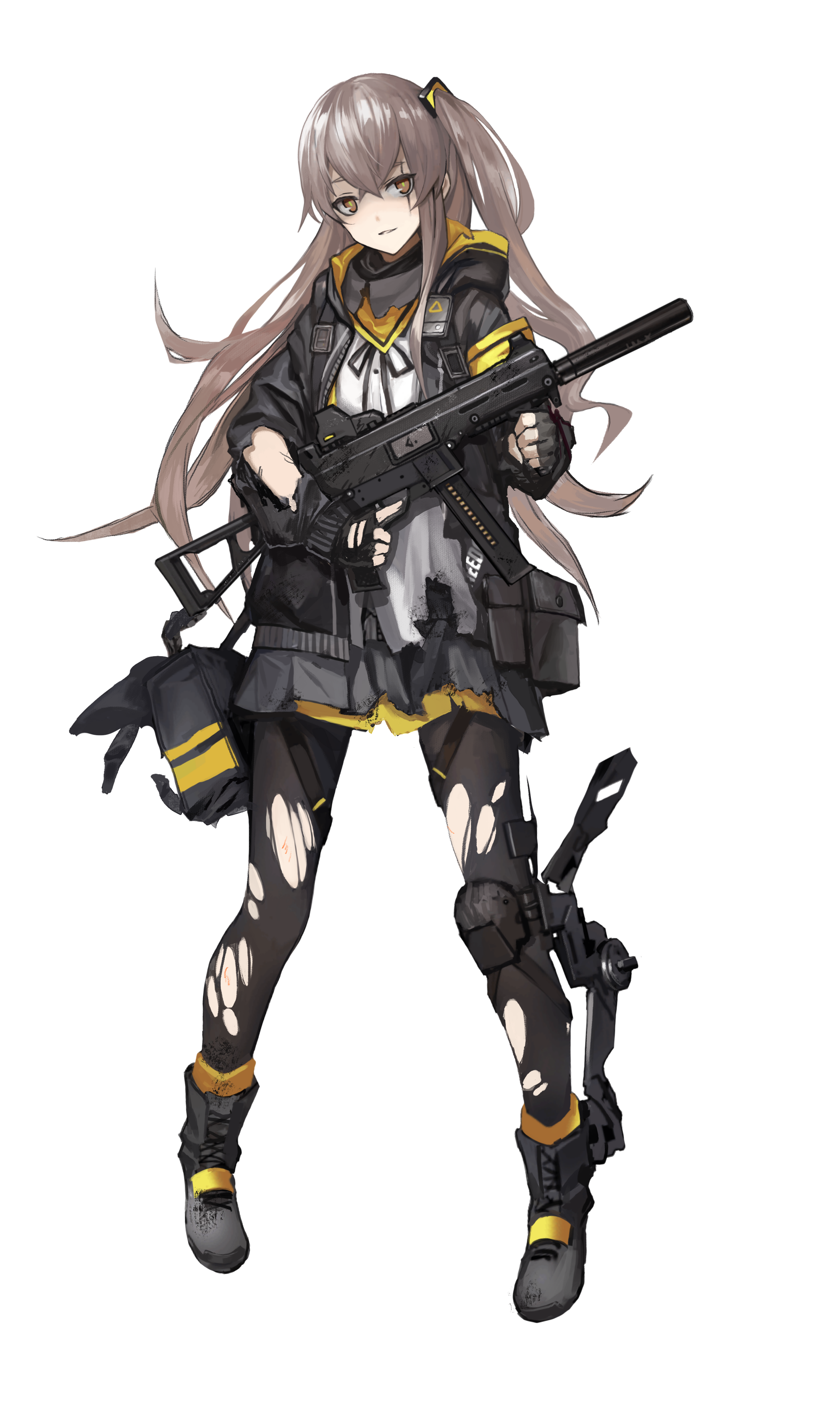 ump45 (girls' frontline) drawn by infukun | Danbooru