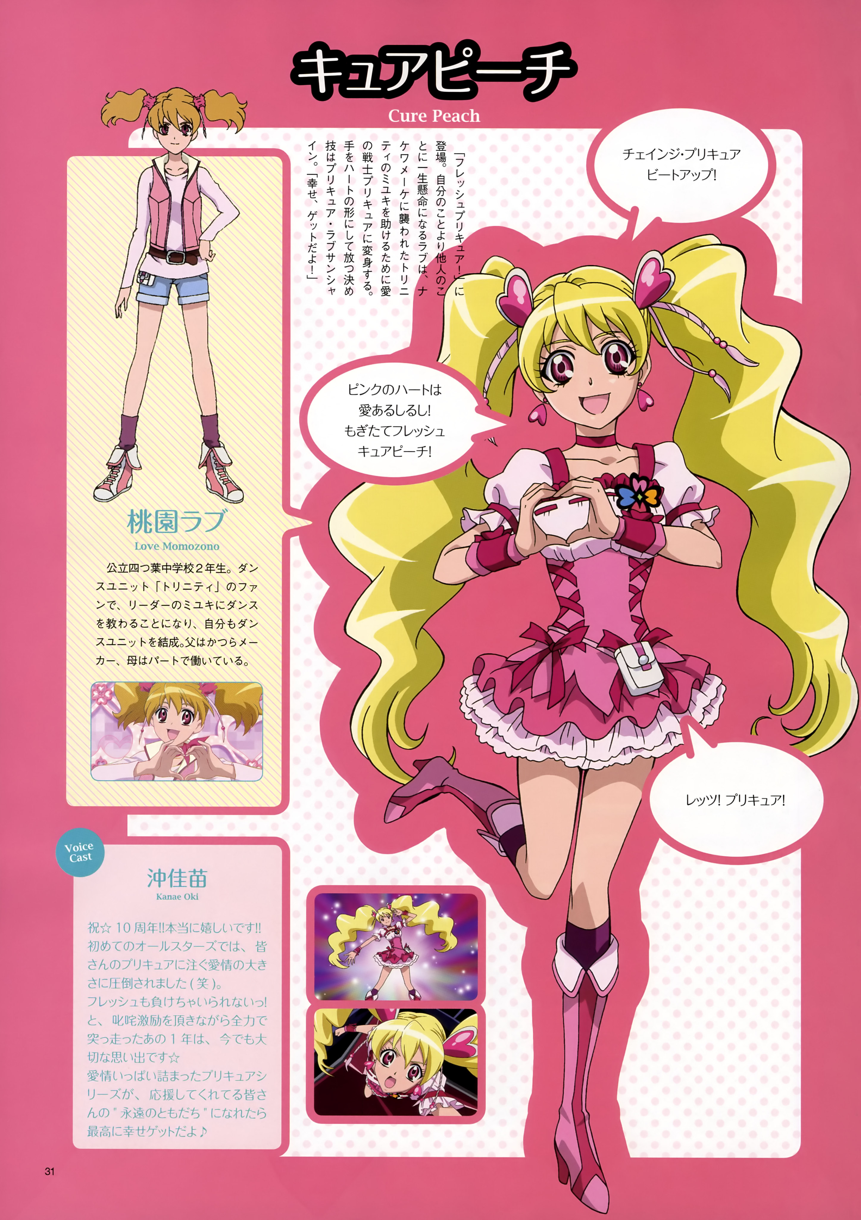 aoyama mitsuru kagawa hisashi fresh pretty cure! pretty cure momozono ...