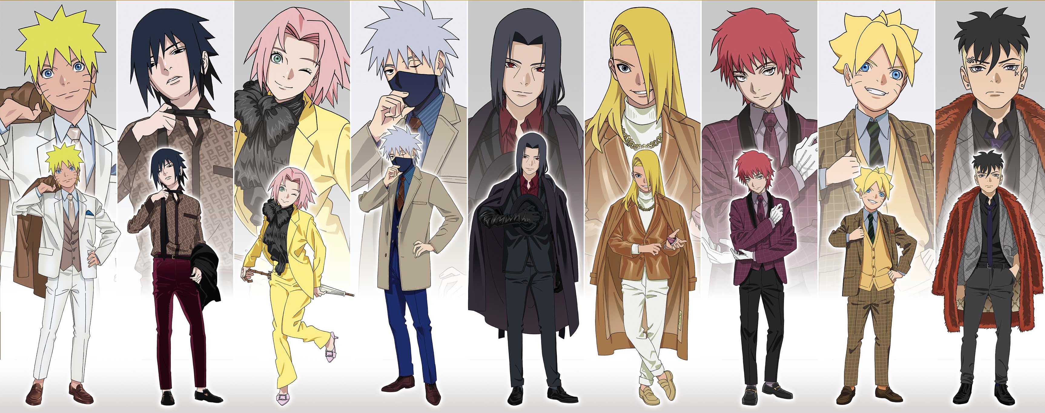 naruto naruto shippuden deidara haruno sakura hatake kakashi uchiha ...
