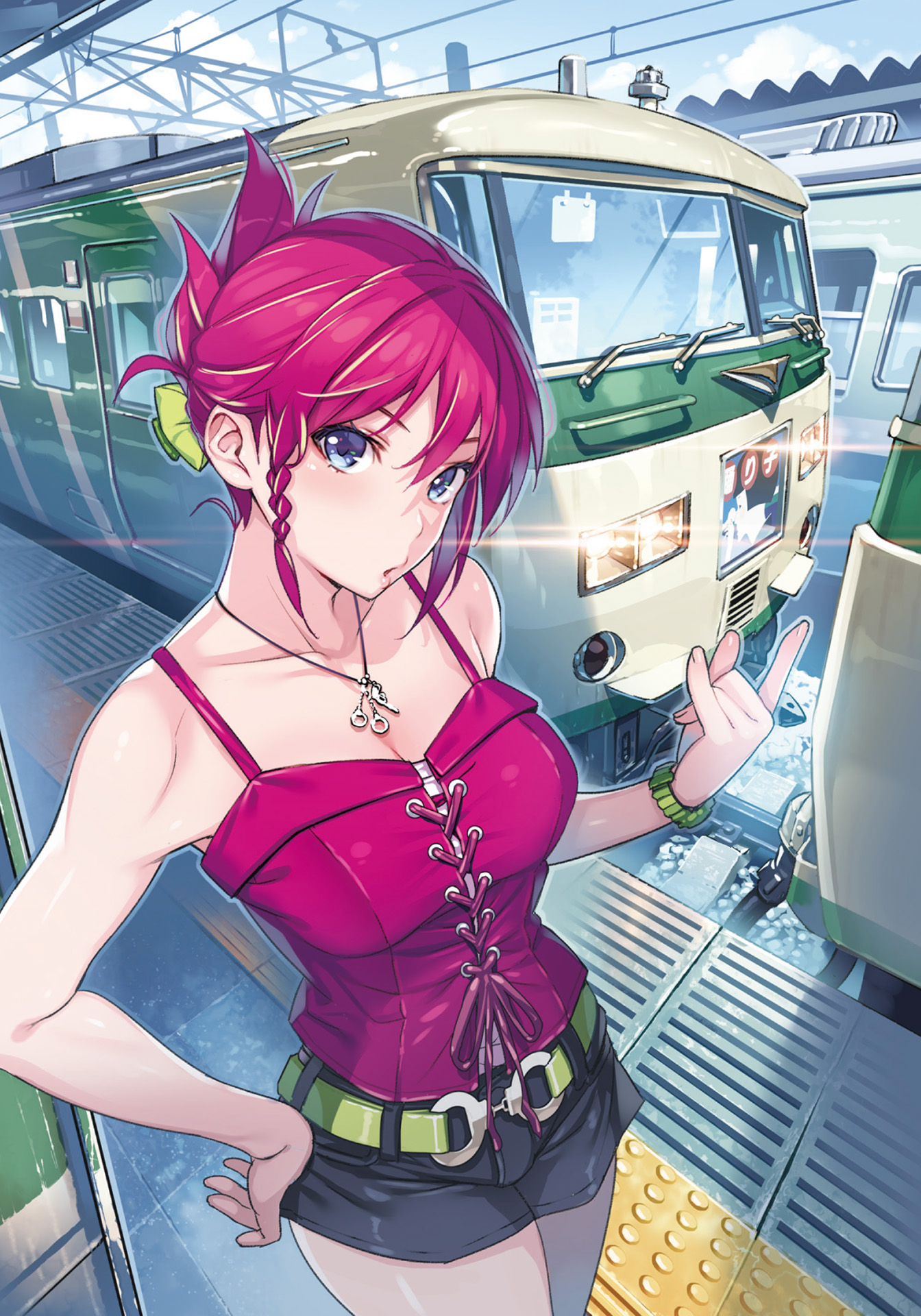 vania600 rail wars! sakurai aoi (rail wars!) cleavage | #869971 | yande.re