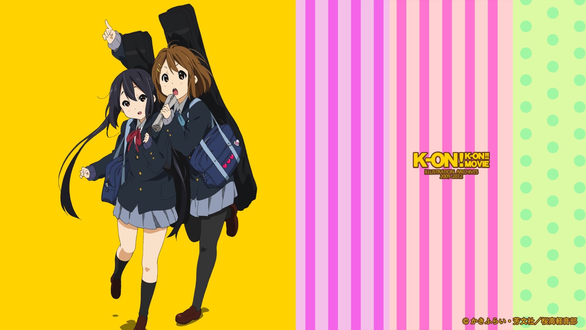 sakamoto kazuya k-on! hirasawa yui nakano azusa | #842195 | yande.re