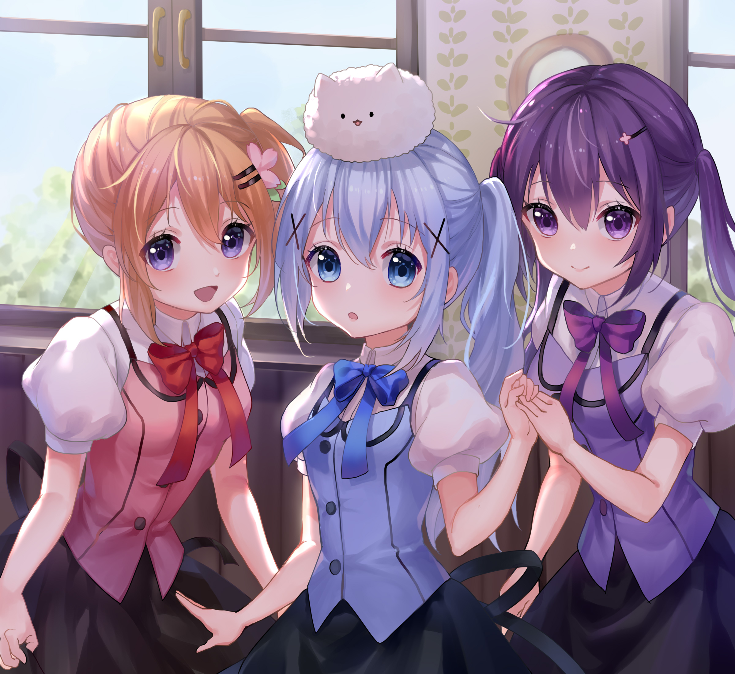 pingji! gochuumon wa usagi desu ka? hoto cocoa kafuu chino tedeza rize ...