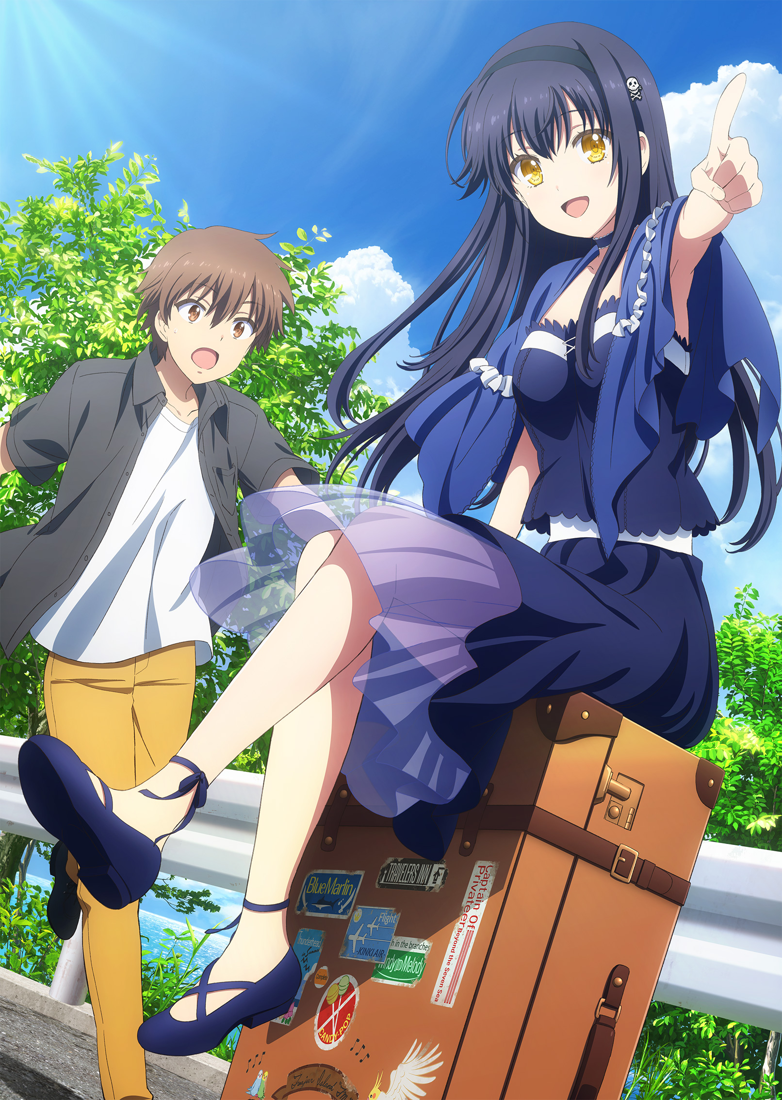 summer pockets kushima kamome takahara hairi see through skirt lift ...