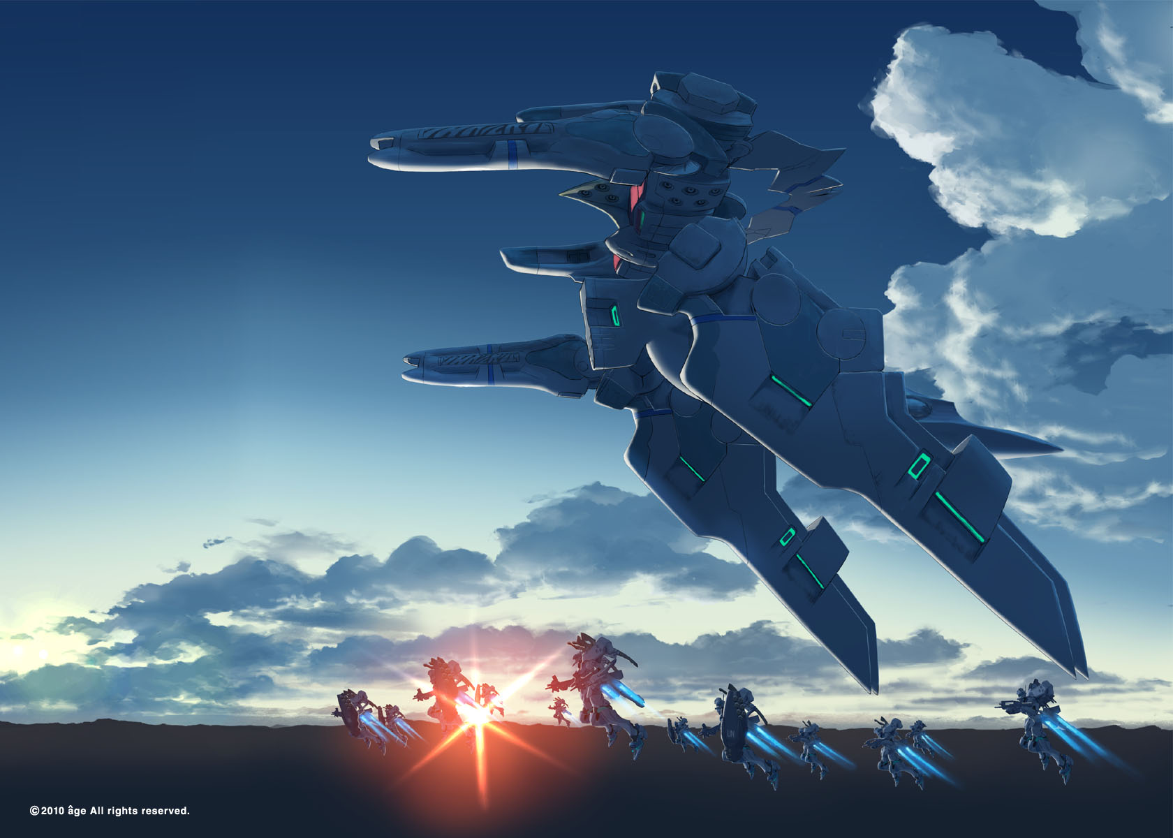 muv-luv gun landscape mecha sword wallpaper | #150265 | yande.re