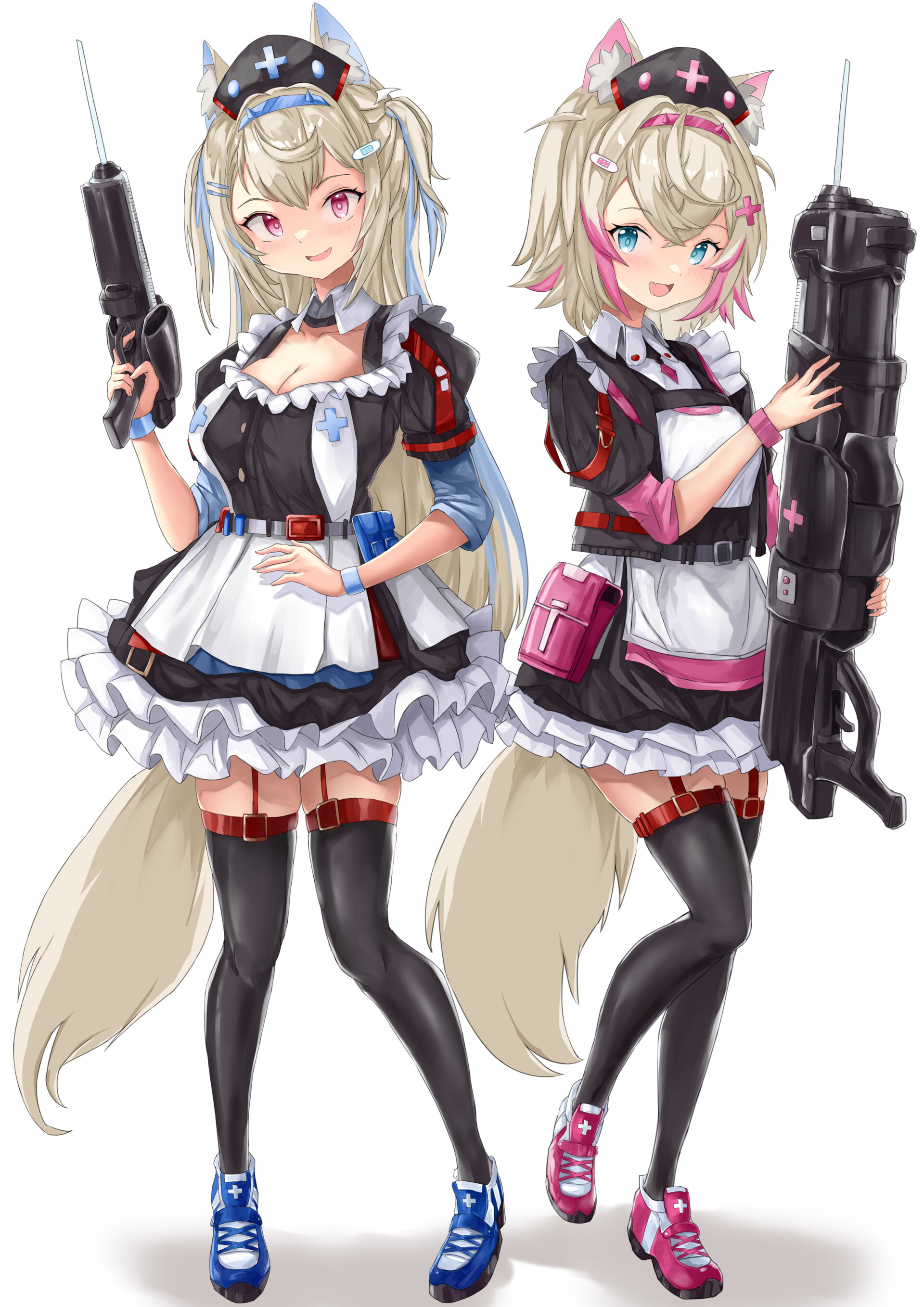 mg42 cat-k1ng hololive hololive english fuwawa abyssgard mococo ...