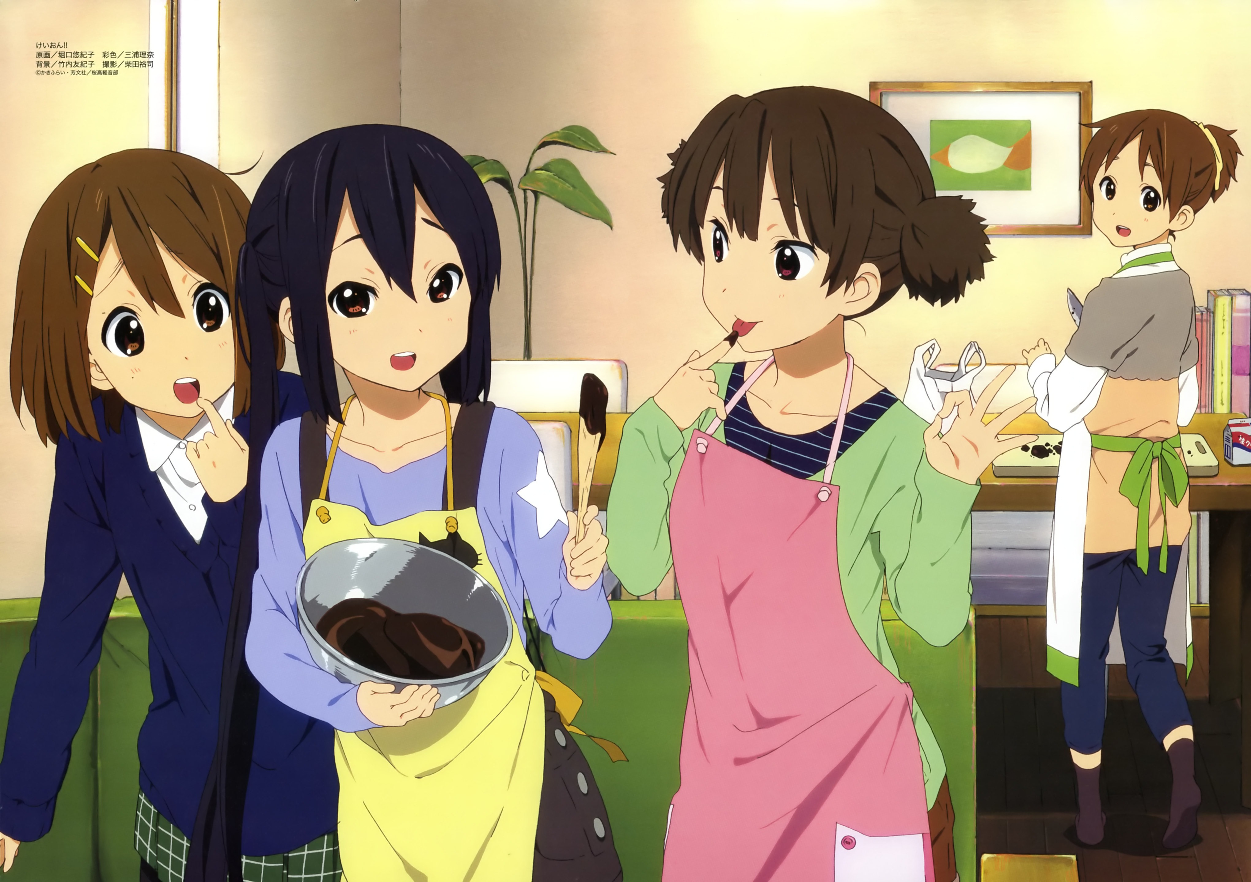 horiguchi yukiko k-on! hirasawa ui hirasawa yui nakano azusa suzuki jun ...