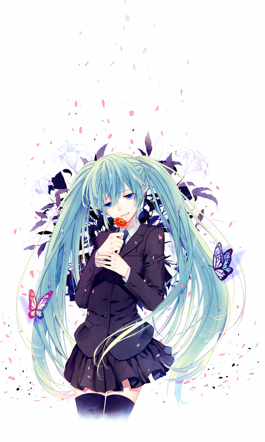 mizuguchi saihate (vocaloid) vocaloid hatsune miku seifuku | #253442 ...