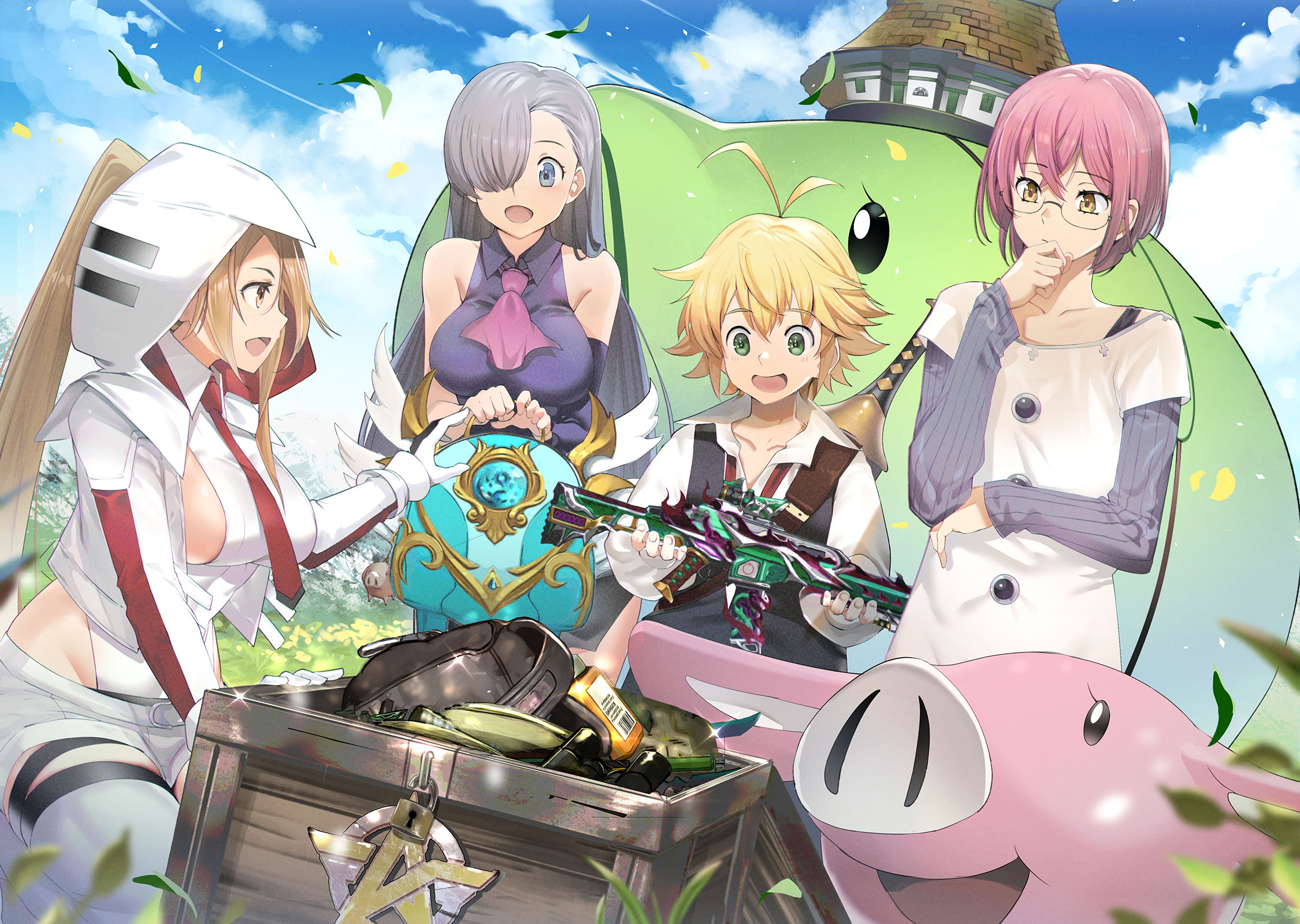 teddy (khanshin) knives out nanatsu no taizai elizabeth liones gowther ...