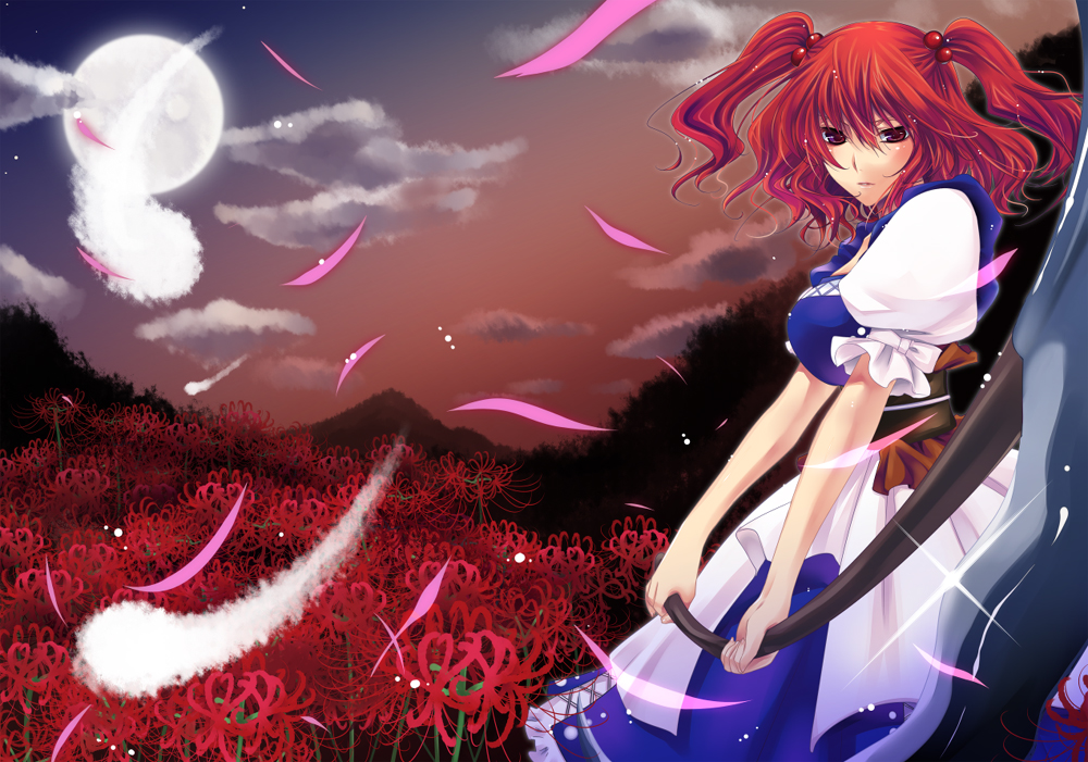 yukian touhou onozuka komachi | #52797 | yande.re
