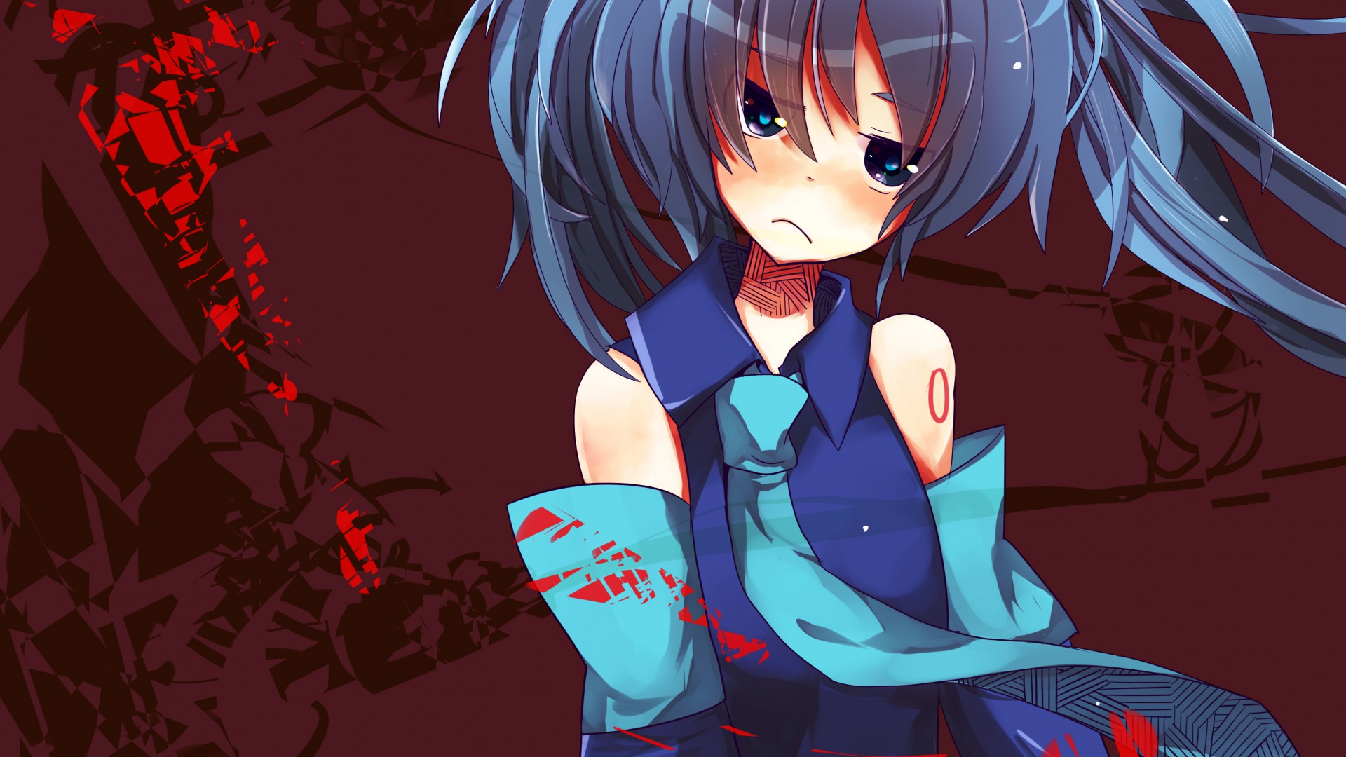 vocaloid hatsune miku blood tagme | #251130 | yande.re