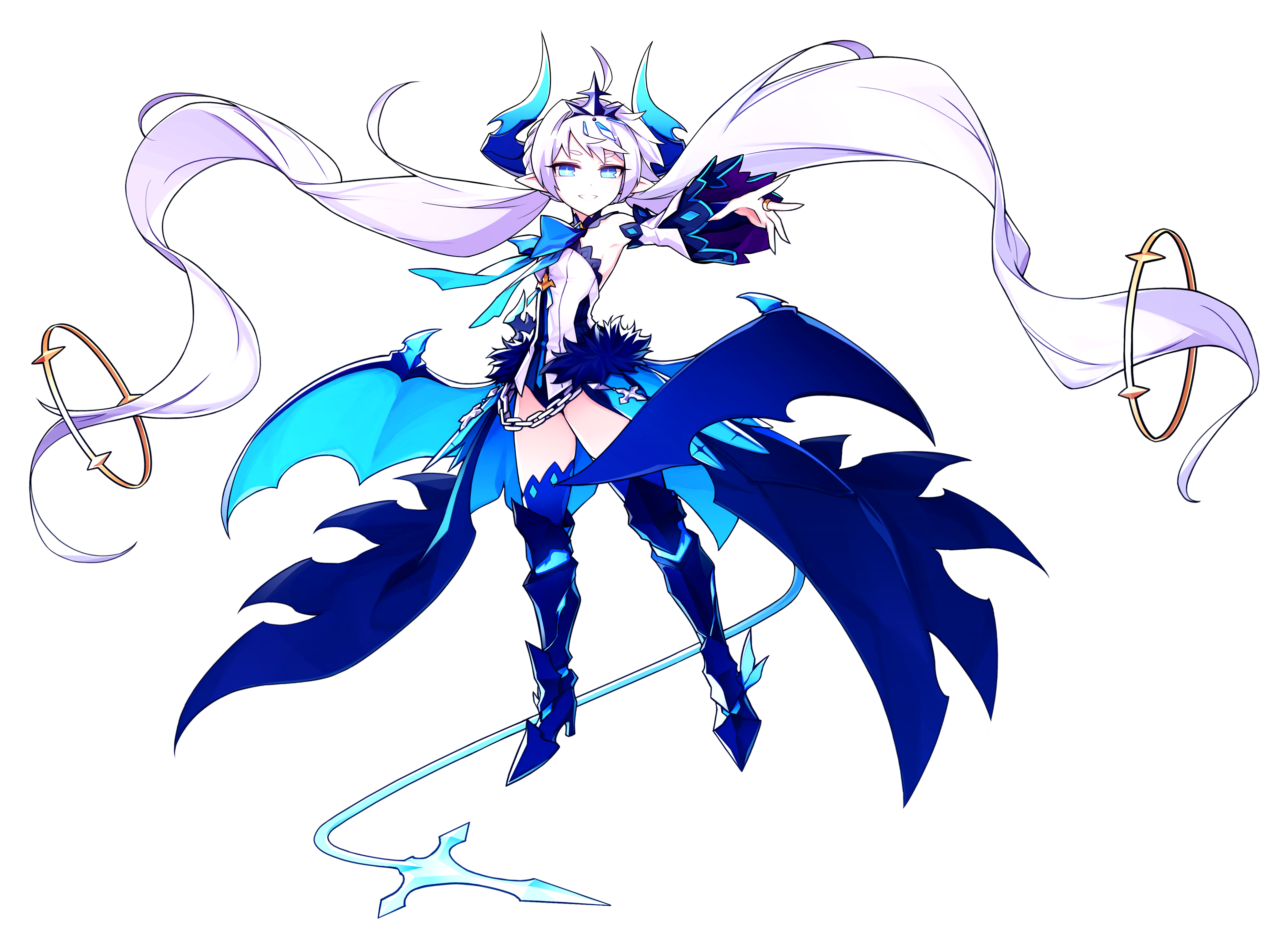 hwansang elsword lu (elsword) armor heels thighhighs transparent png ...