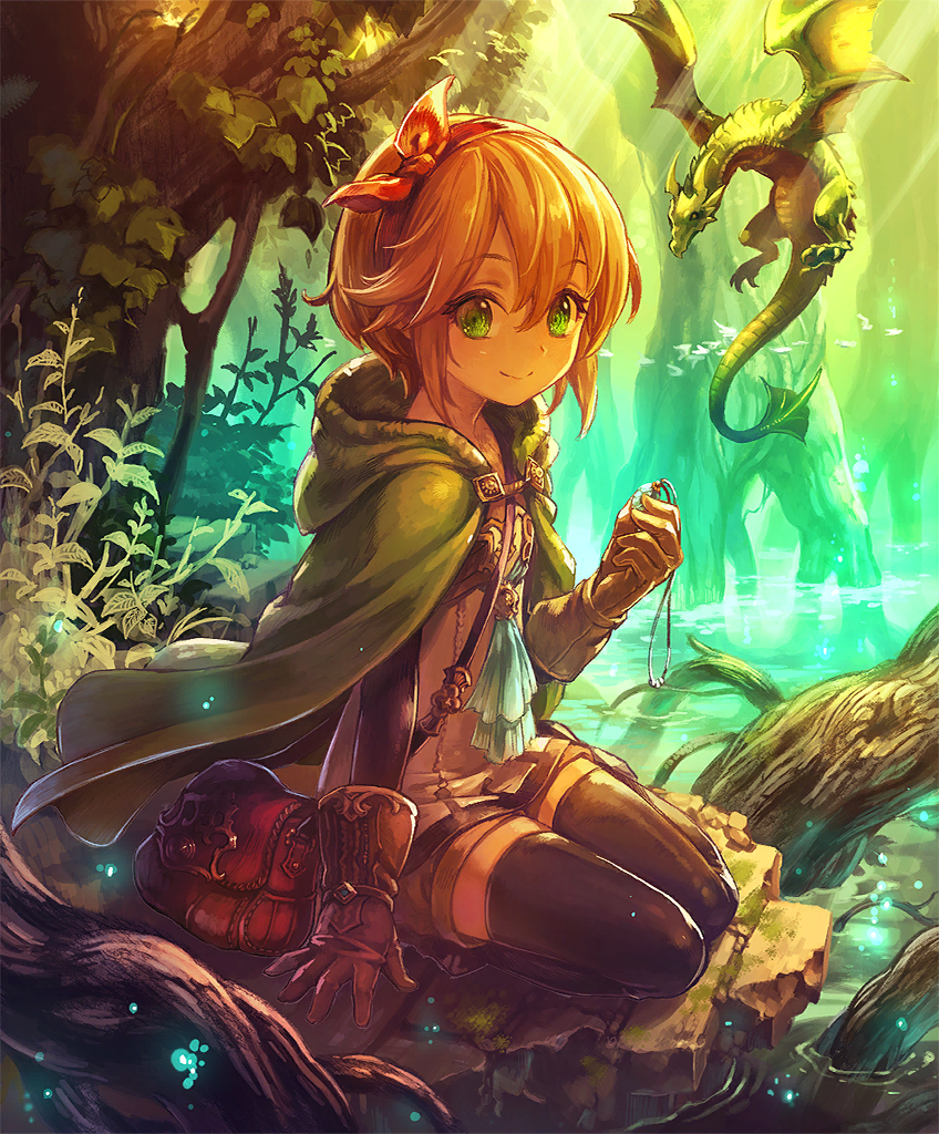 shingeki no bahamut liza (shingeki no bahamut) mayoko monster ...