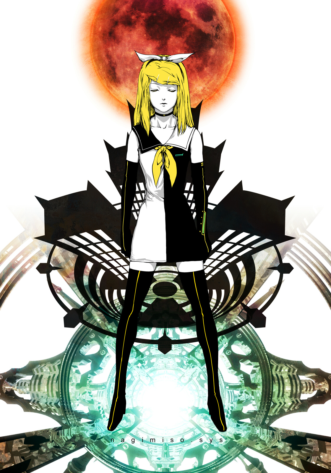 nagimiso meltdown (vocaloid) vocaloid kagamine rin | #78201 | yande.re