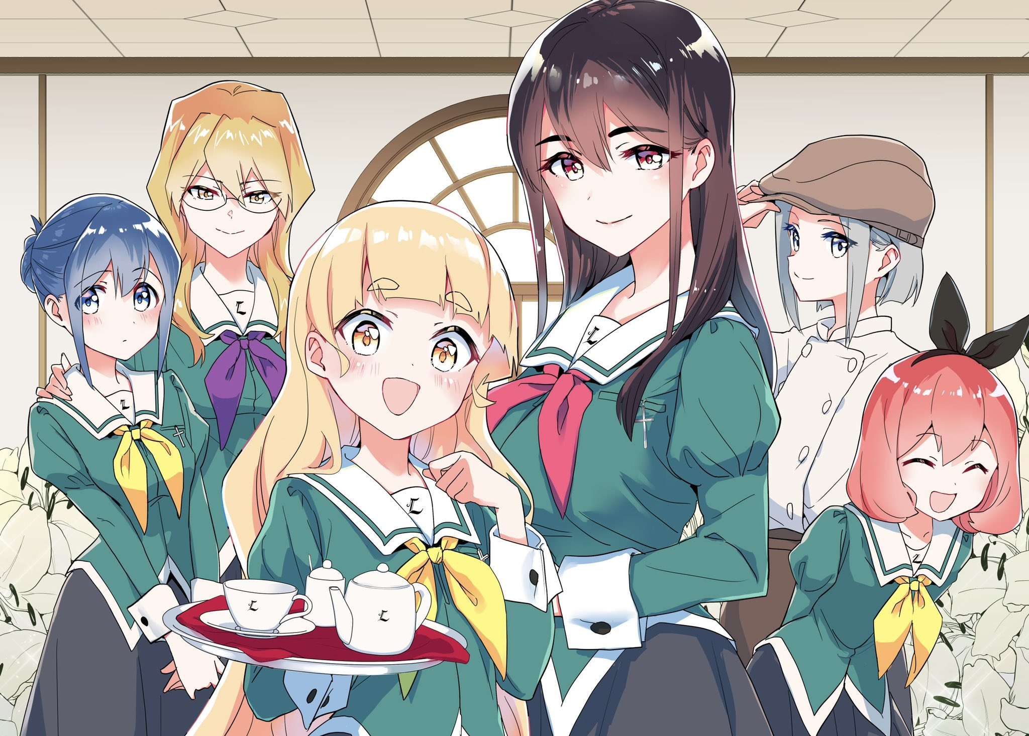 miman watashi no yuri wa oshigoto desu! chibana sumika koshiba mai ...