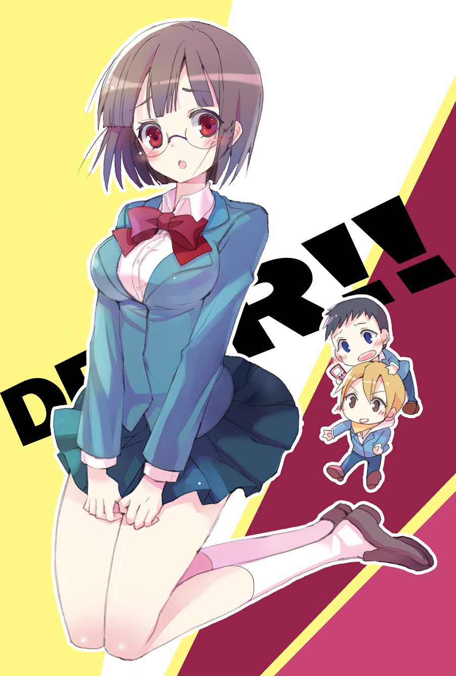 young-in durarara!! kida masaomi ryuugamine mikado sonohara anri chibi ...