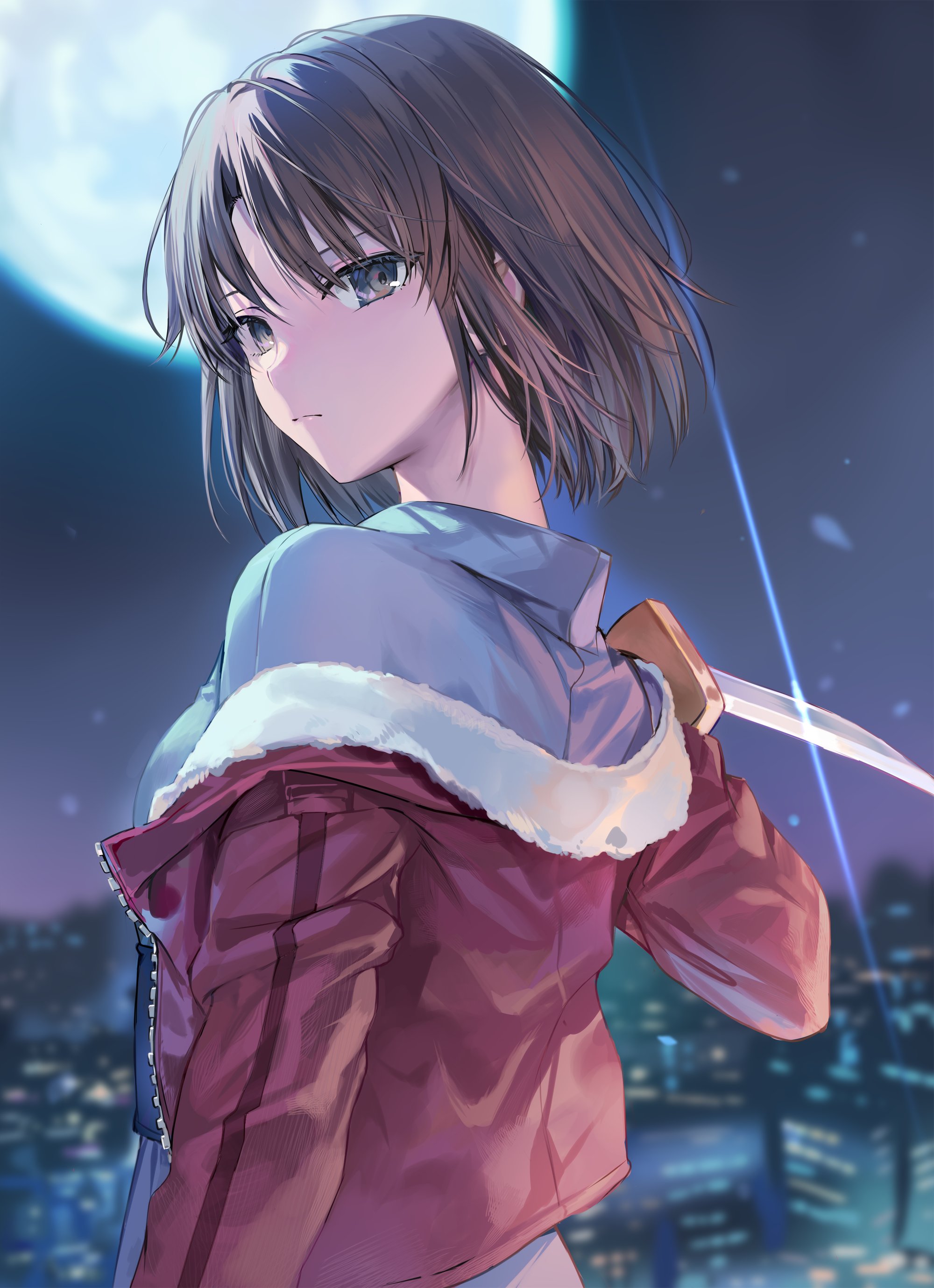 momoko (momopoco) kara no kyoukai ryougi shiki sword | #1173052 | yande.re