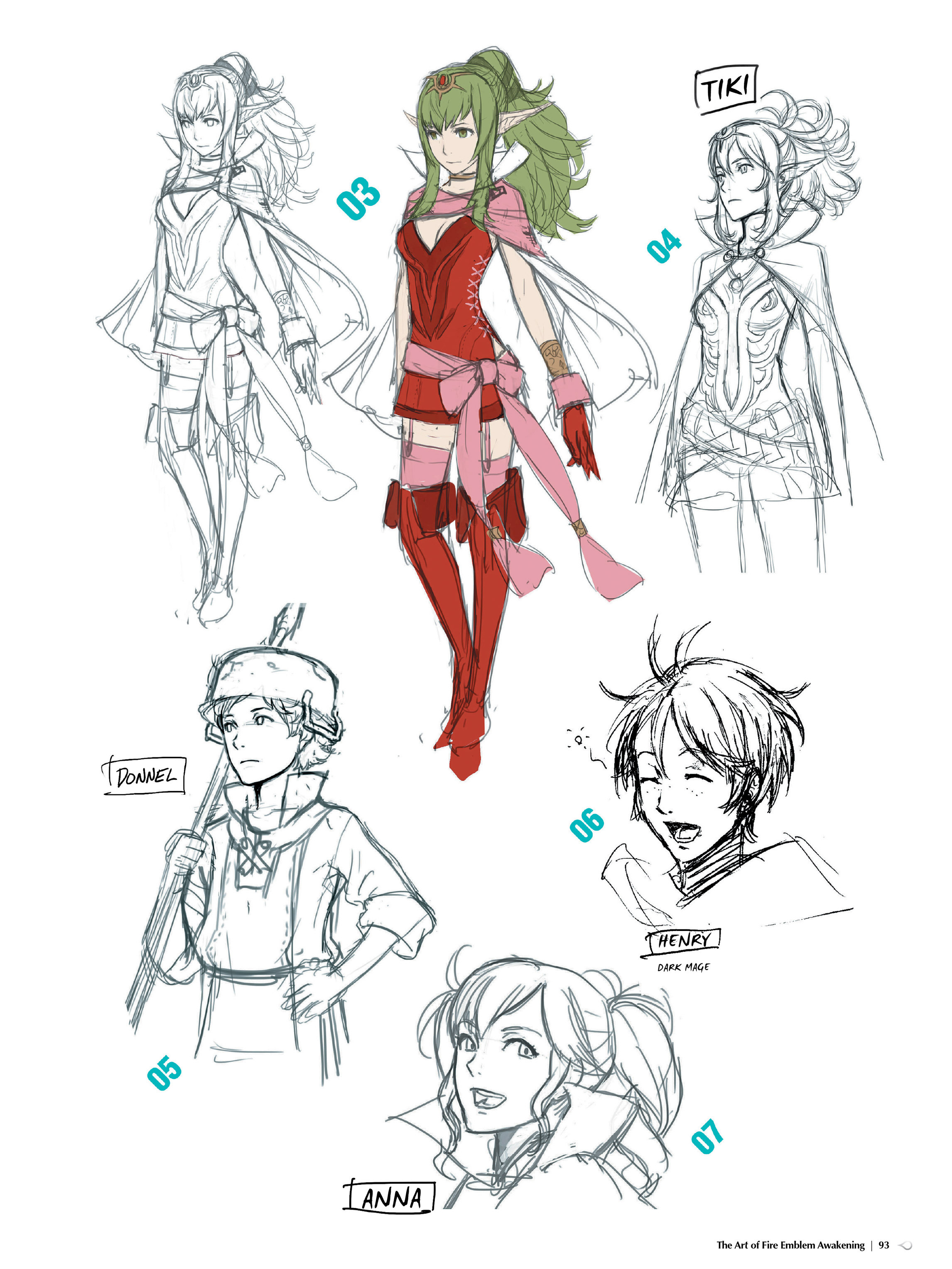 nintendo fire emblem fire emblem kakusei anna (fire emblem) chiki ...