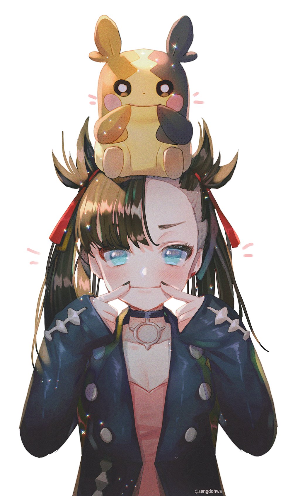 hanato (seonoaiko) pokemon pokemon swsh mary (pokemon) morpeko cleavage ...